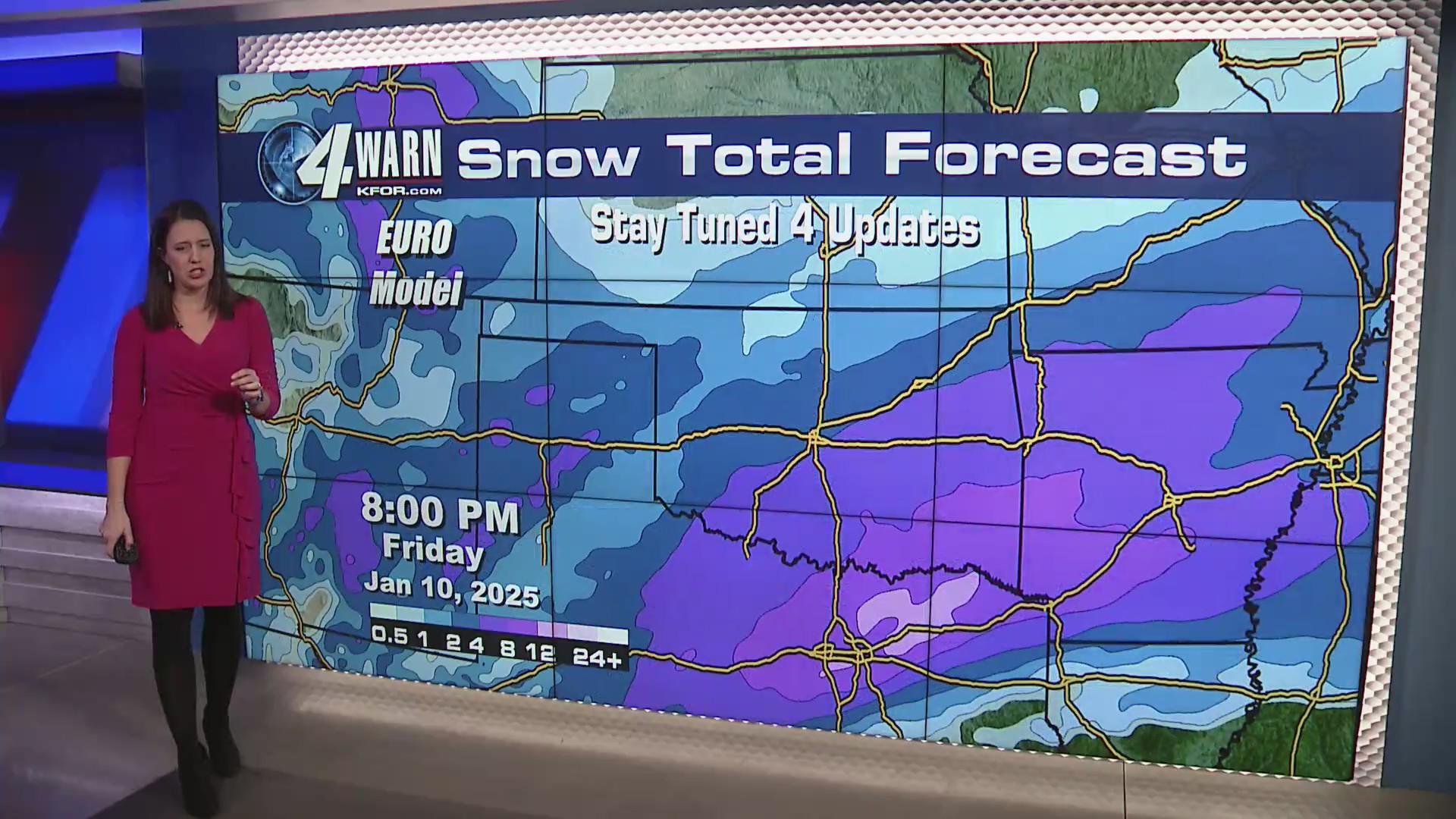 Emily’s Forecast for Monday, January 6, 2025 – KFOR.com Oklahoma City