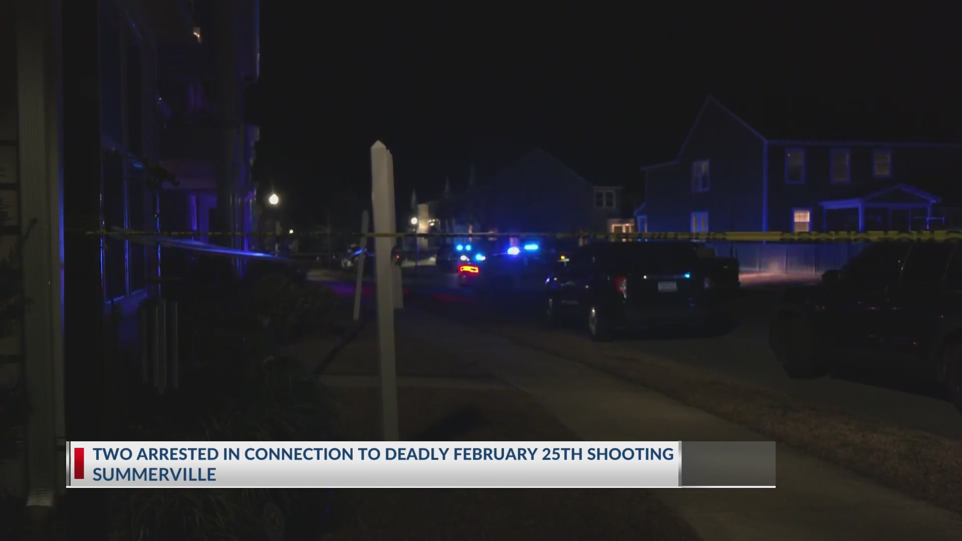 Two arrested in connection with deadly Feb. 25 shooting in Summerville ...