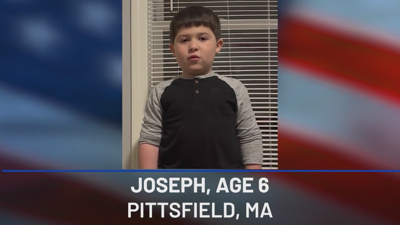 Joseph gives us our daily Pledge of Allegiance! – NEWS10 ABC
