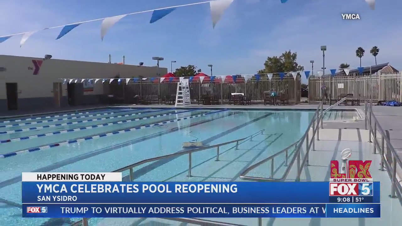 YMCA celebrates pool reopening – FOX 5 San Diego & KUSI News