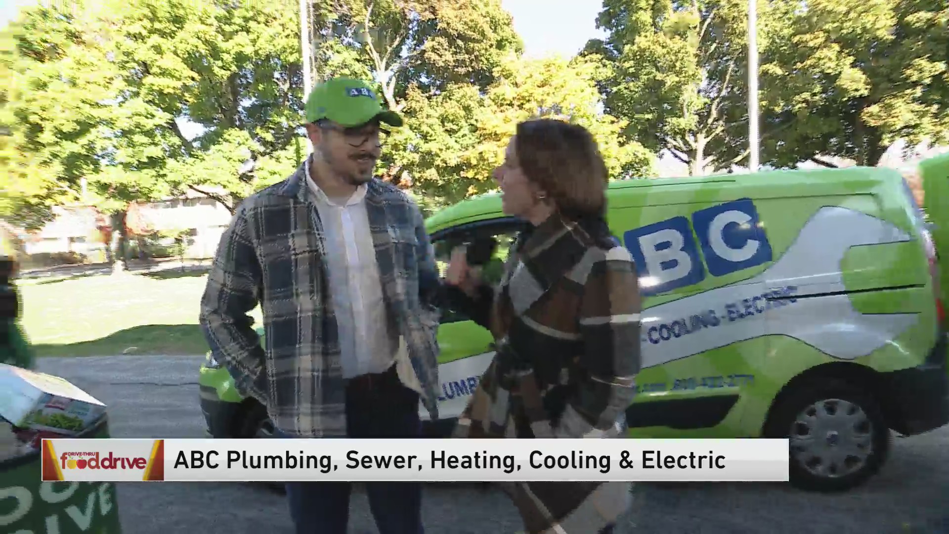 ABC Plumbing, Sewer, Heating, Cooling & Electric: Food Drive 2024 – WGN-TV