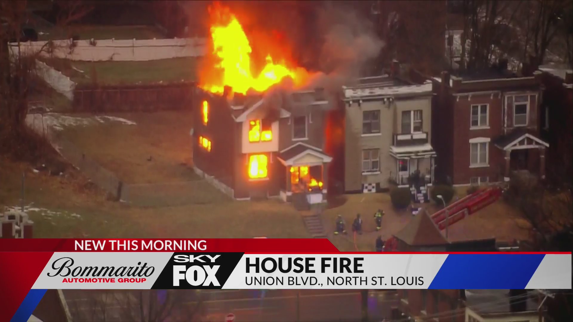 Fire erupts in north St. Louis structure, crews fight the blaze – FOX 2
