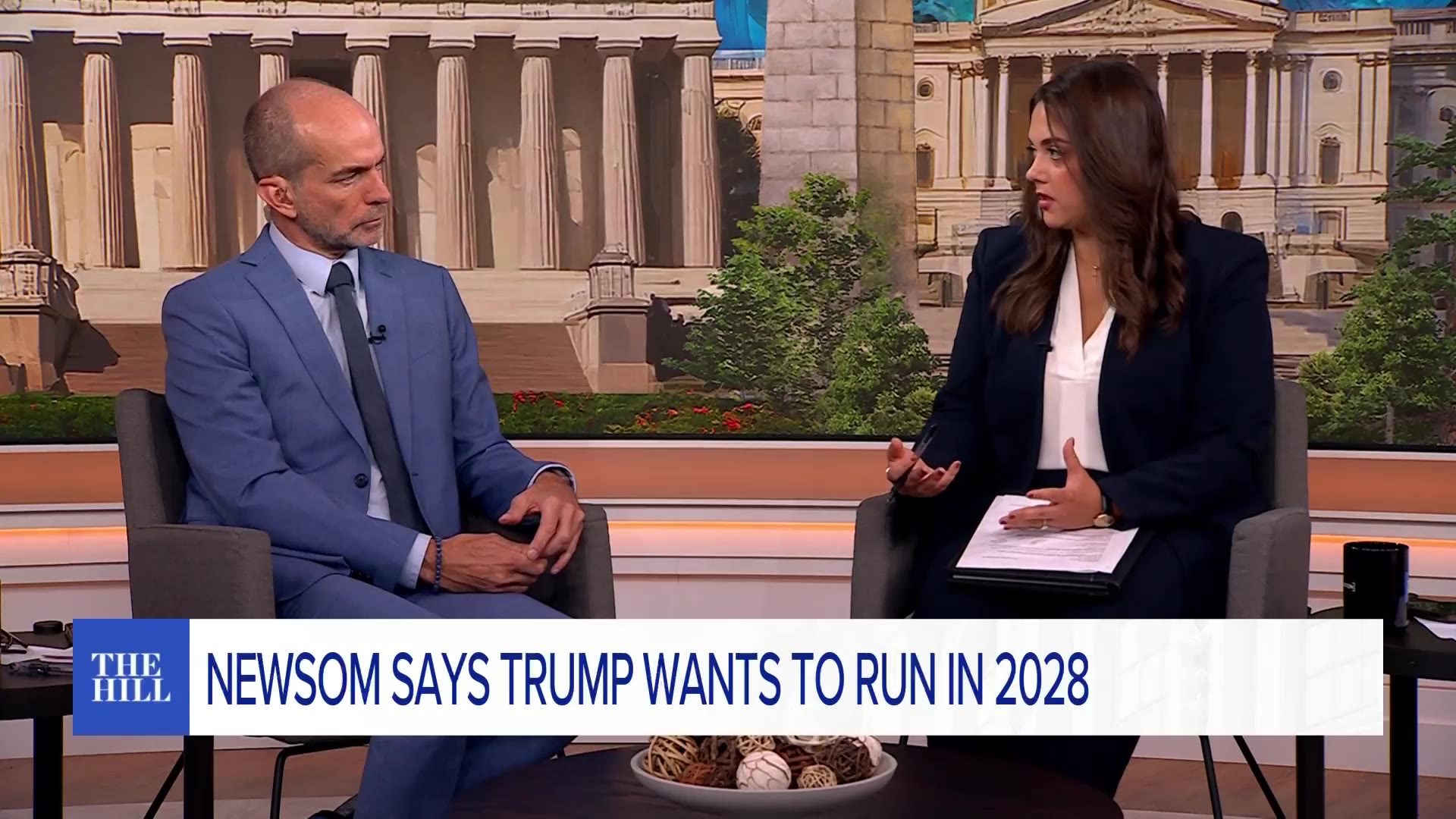 Newsom: World leaders ‘laughing’ at Trump, warns of Trump staying in ...