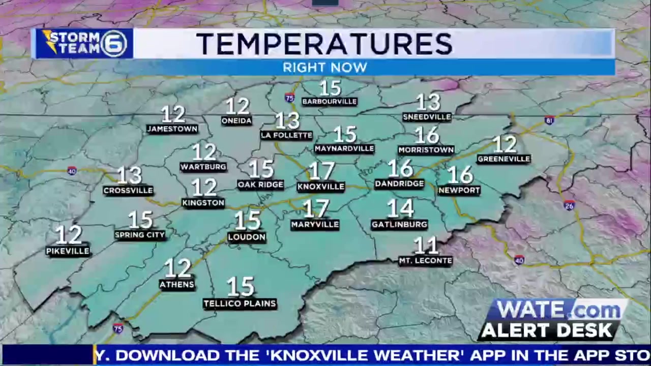 Weekend Weather Forecast for January 10-12, 2025 – WATE 6 On Your Side