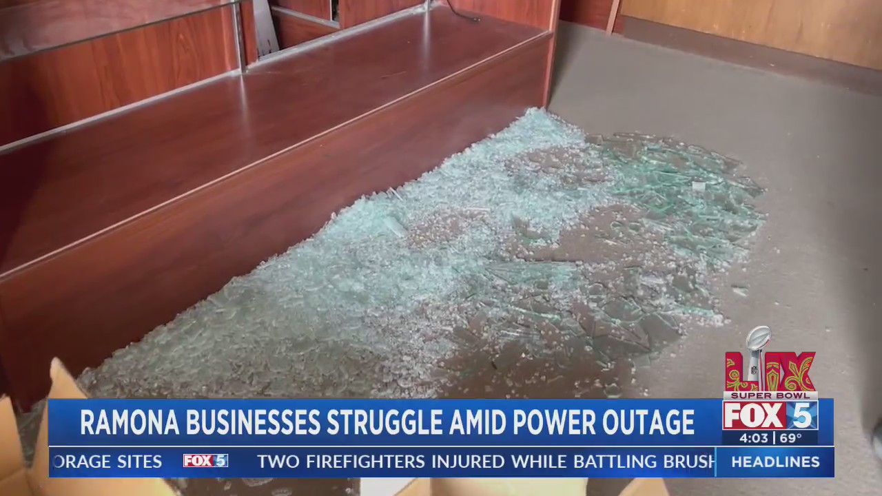 Ramona gun shop burglarized during power shutoff – FOX 5 San Diego ...