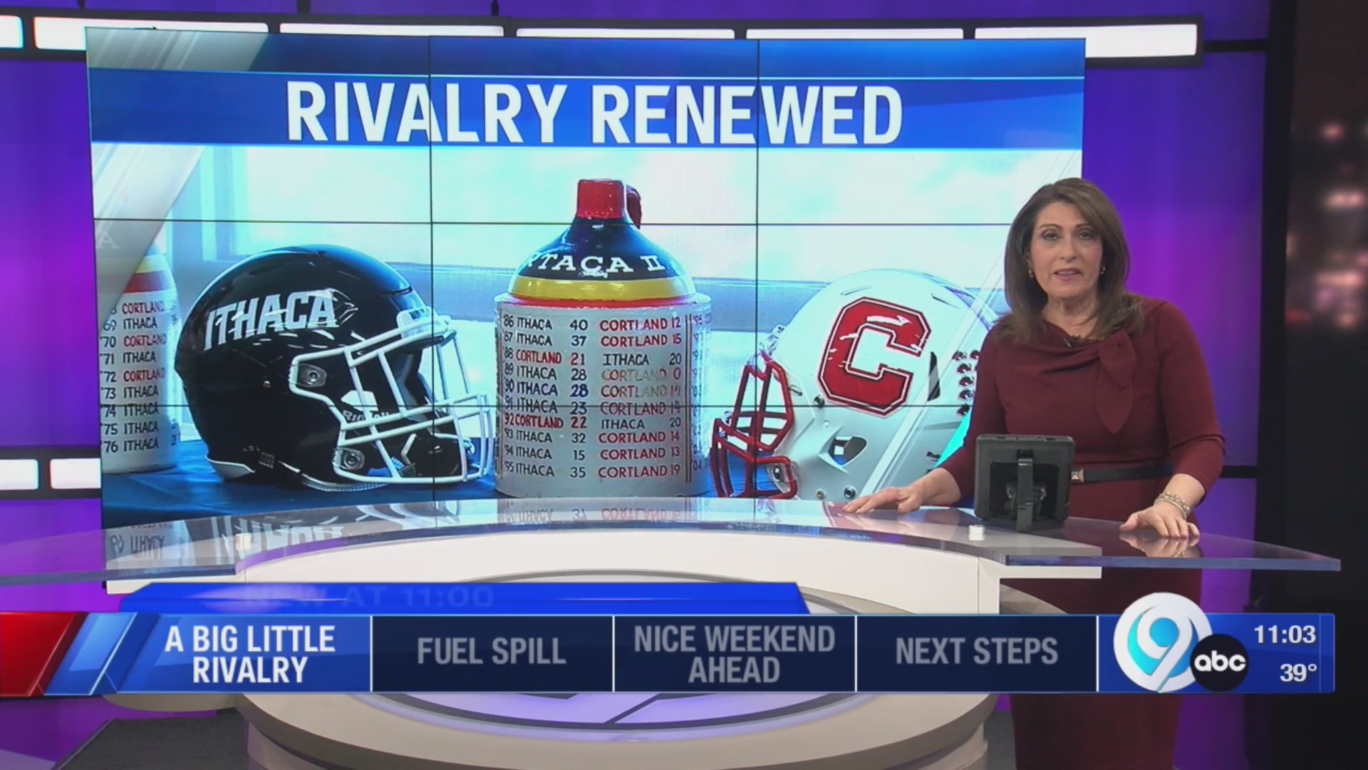 Cortland fans gear up for Saturday’s Cortaca Jug matchup – WSYR