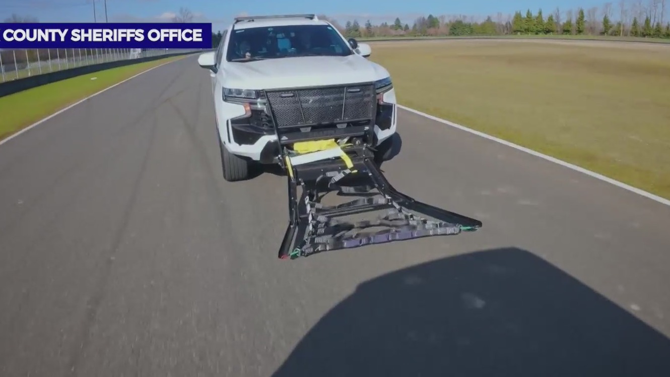 ‘Grappler bumper’ device stops suspects during high speed chases – KOIN.com