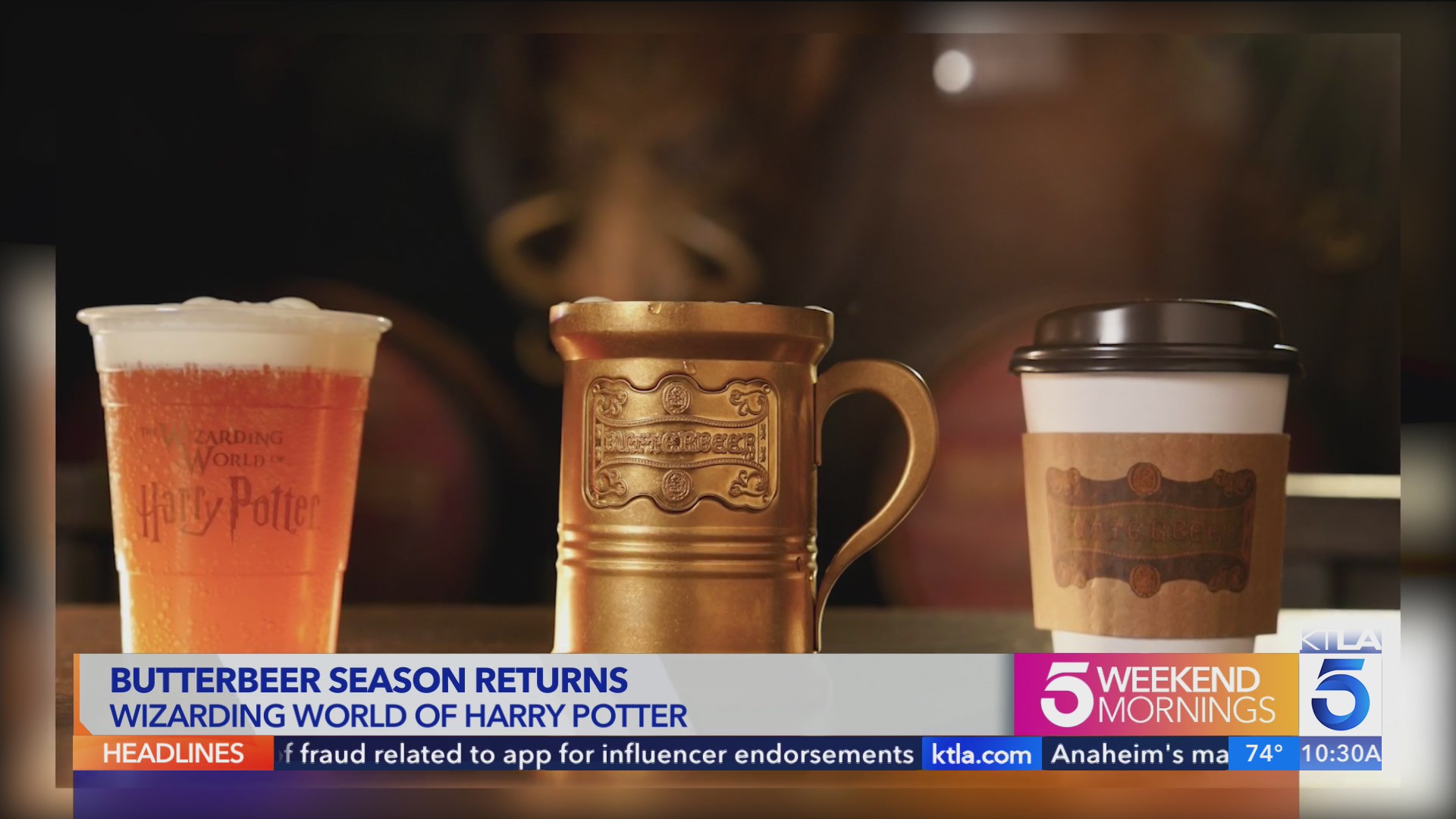 Butterbeer season is back at The Wizarding World of Harry Potter – KTLA
