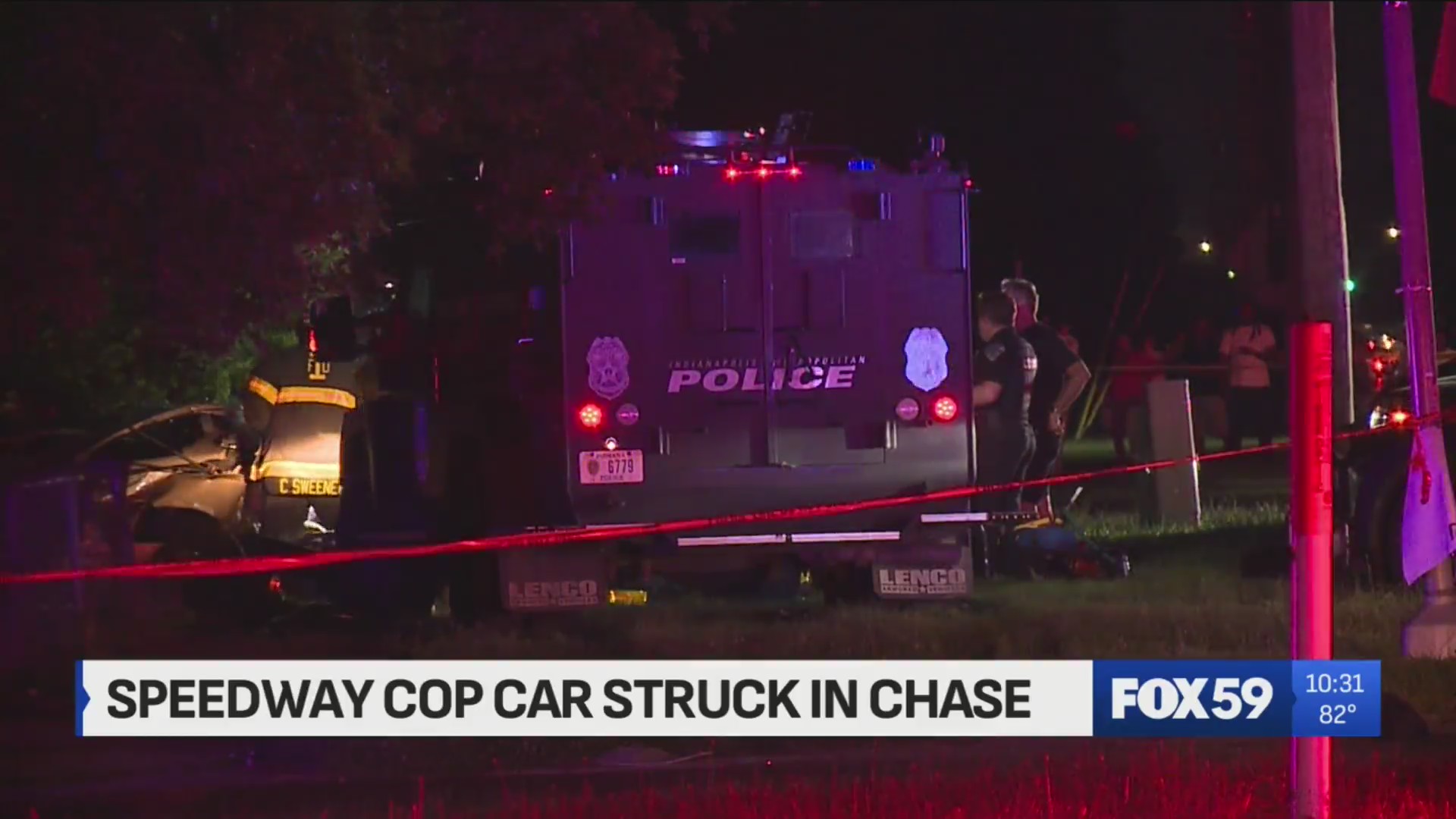 Speedway PD: Suspect struck officer’s car during vehicle chase – Fox 59