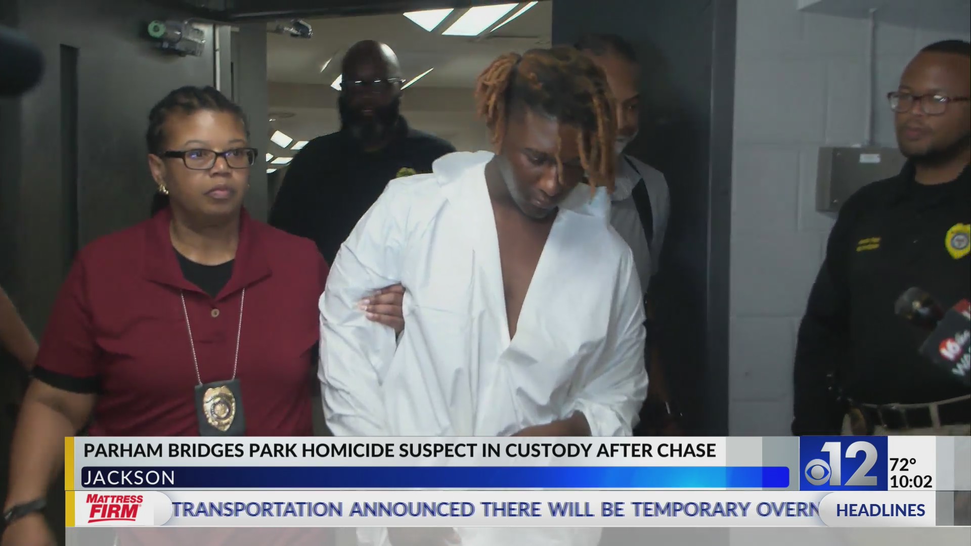 Man wanted for Jackson park homicide arrested after chase – WJTV