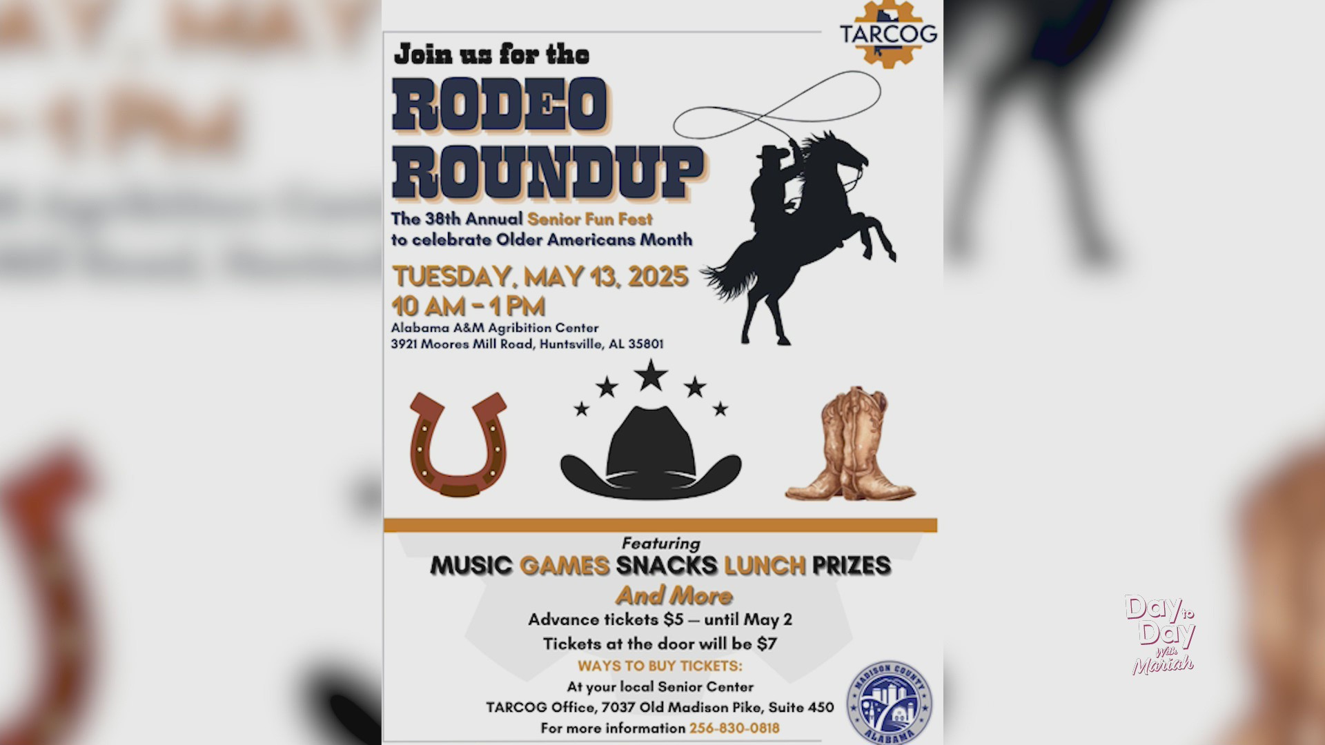 38th Annual Senior Fun Fest | Day to Day with Mariah – WHNT.com