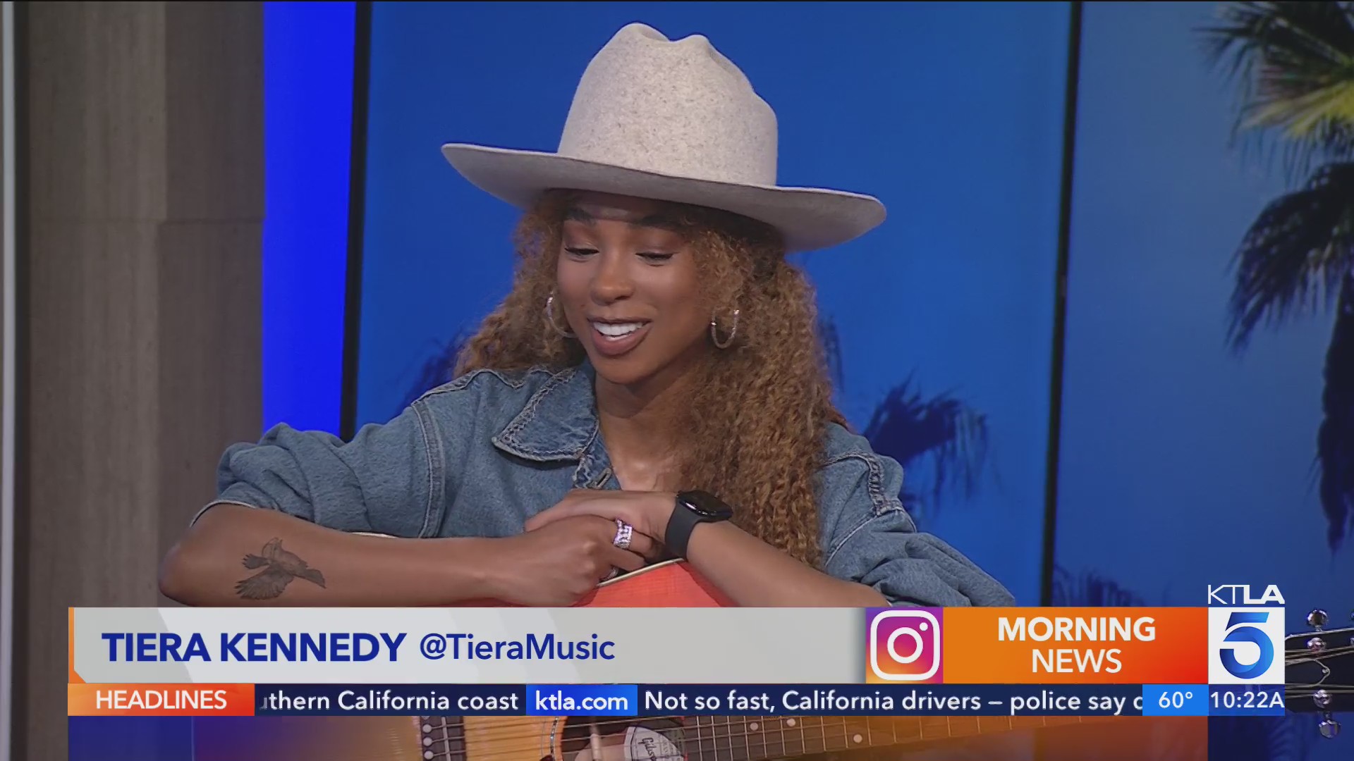 Tiera Kennedy talks new R&B country album and performs live – KTLA