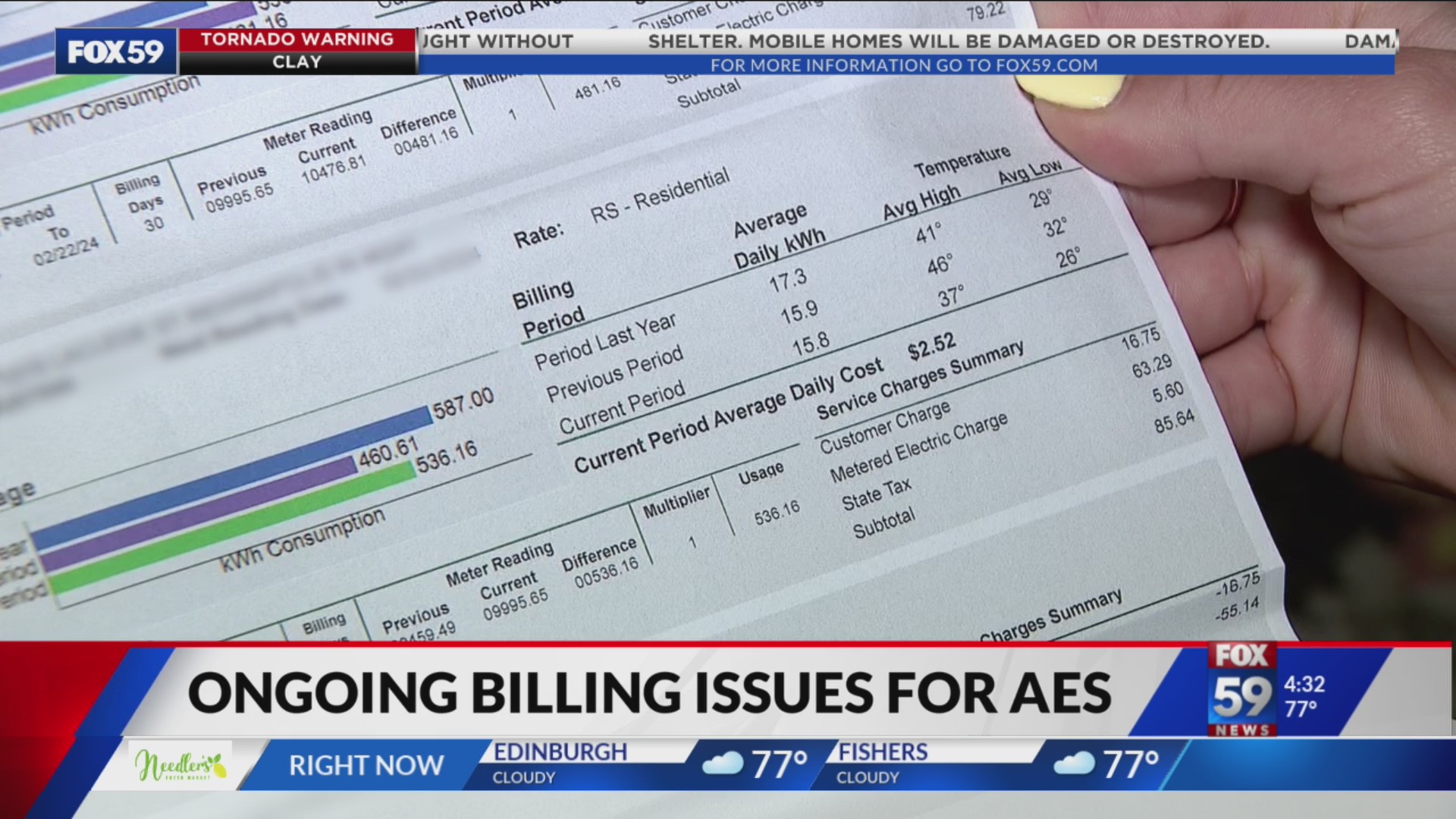 Customers frustrated over ongoing AES billing issues – Fox 59