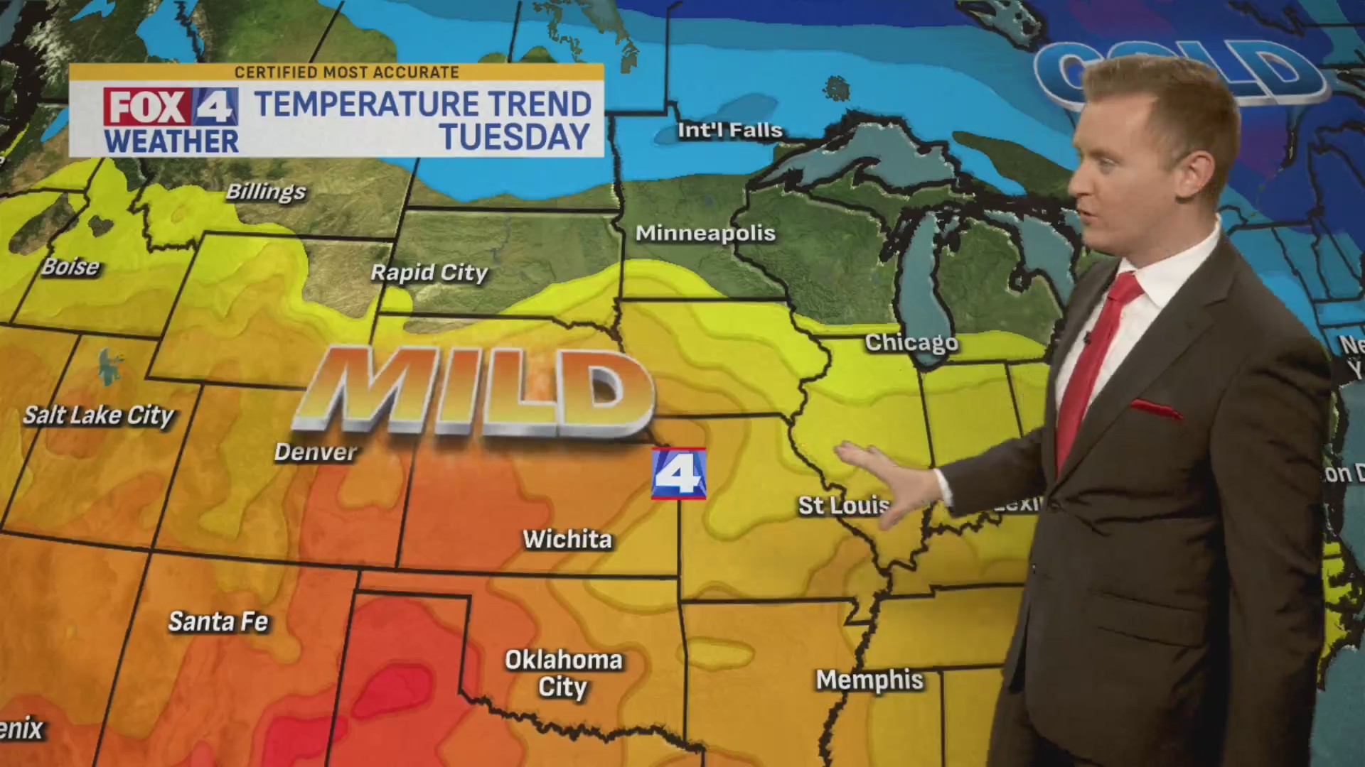Sunday night forecast – FOX 4 Kansas City WDAF-TV | News, Weather, Sports