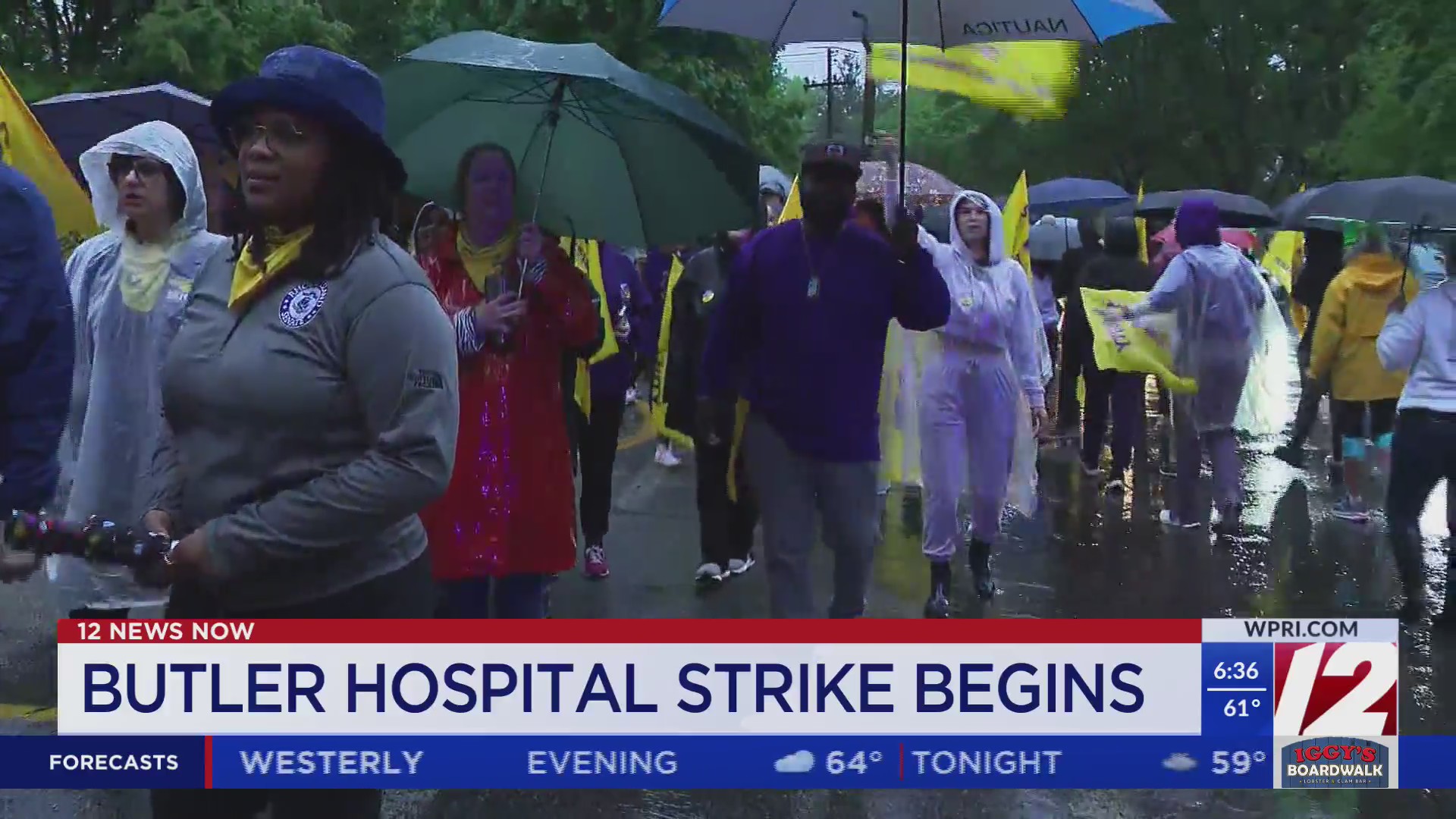 Butler Hospital’s unionized workers go on strike amid contract dispute ...