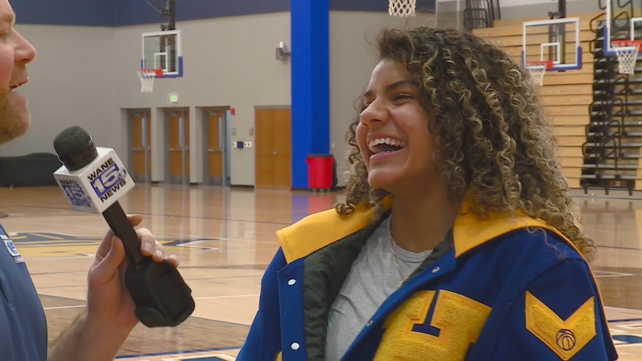 Myah Epps 1-on-1 with WANE’s Glenn Marini on her choice to play at the ...