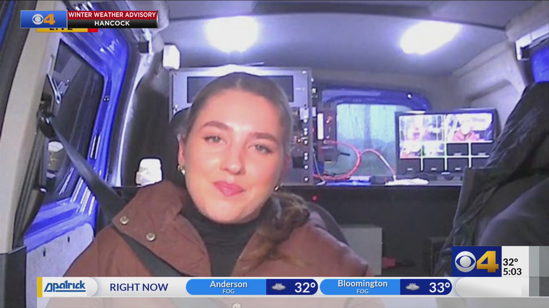 First snow of the year: CBS4’s Claire Curry gives updates – Fox 59