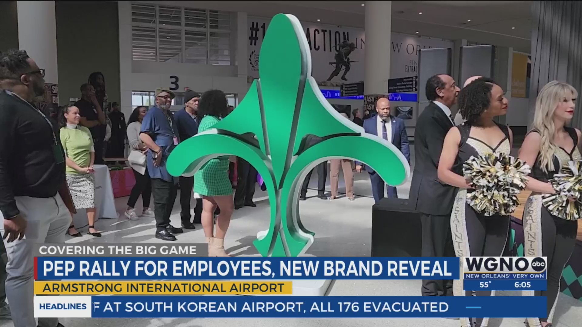 Louis Armstrong International Airport preps for the Big Game – WGNO