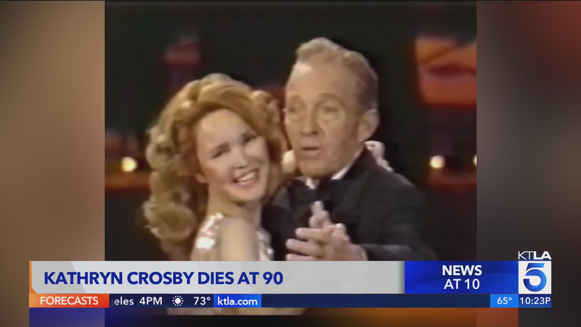 Kathryn Crosby, actor and widow of Bing Crosby, dies at 90 – KTLA