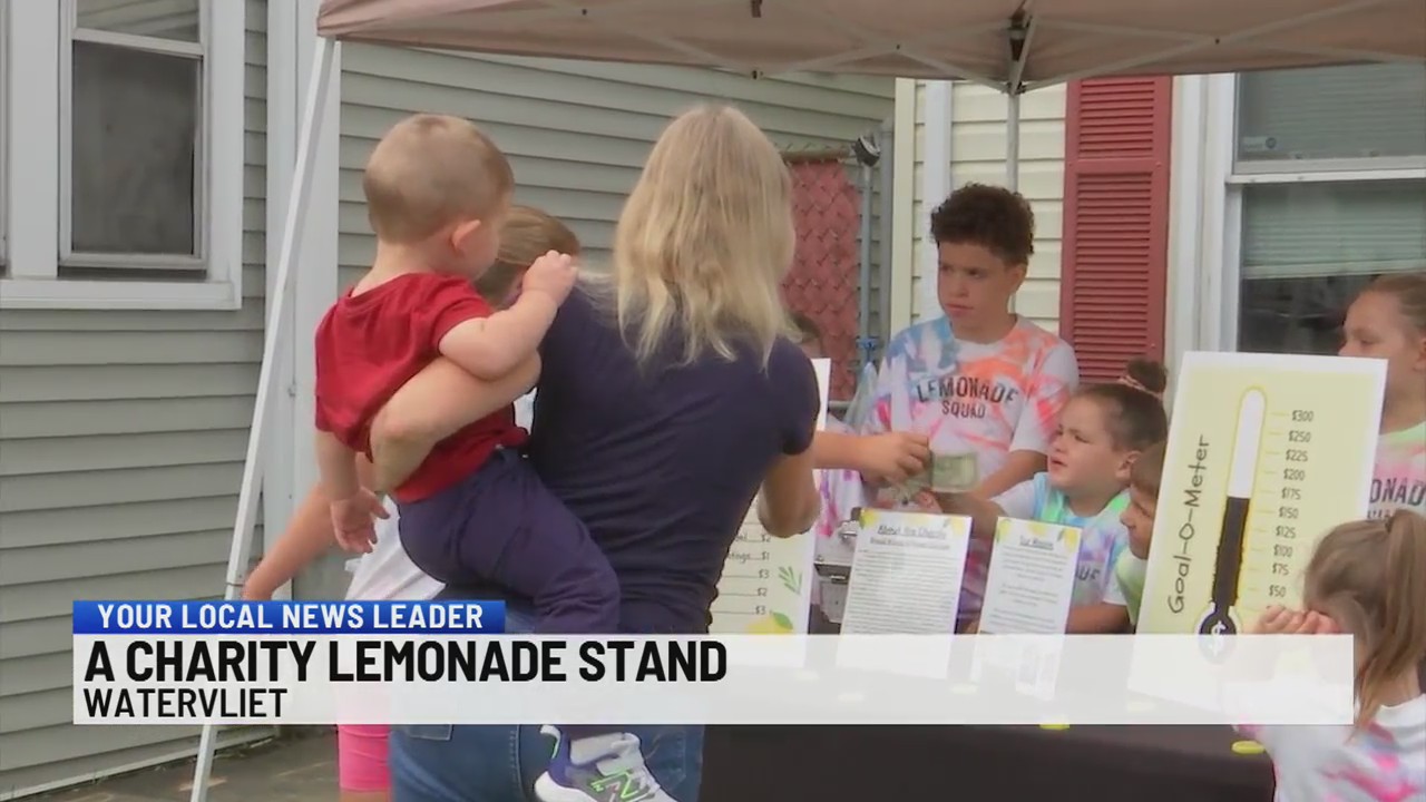 A charity lemonade stand – NEWS10 ABC