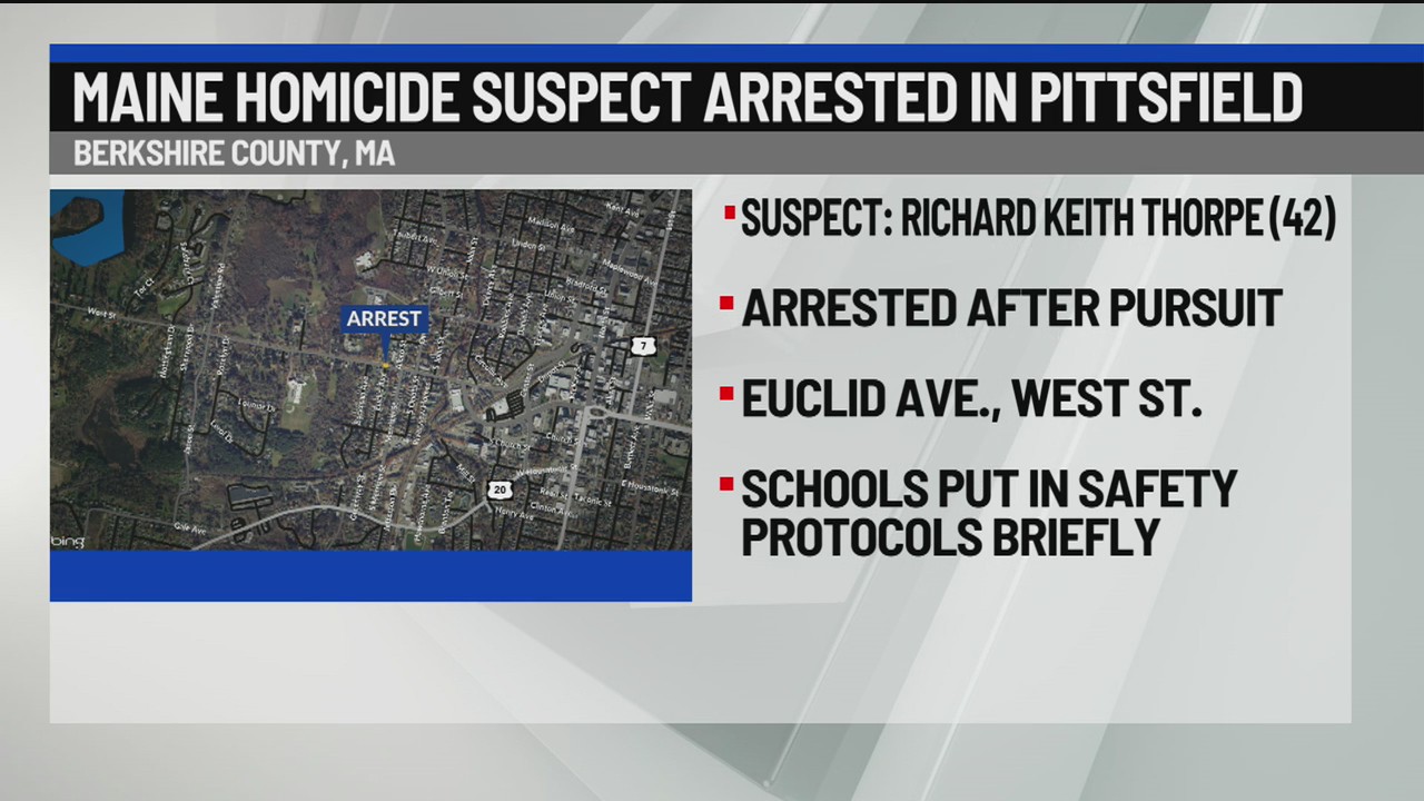 Pittsfield police capture murder suspect from Maine – NEWS10 ABC