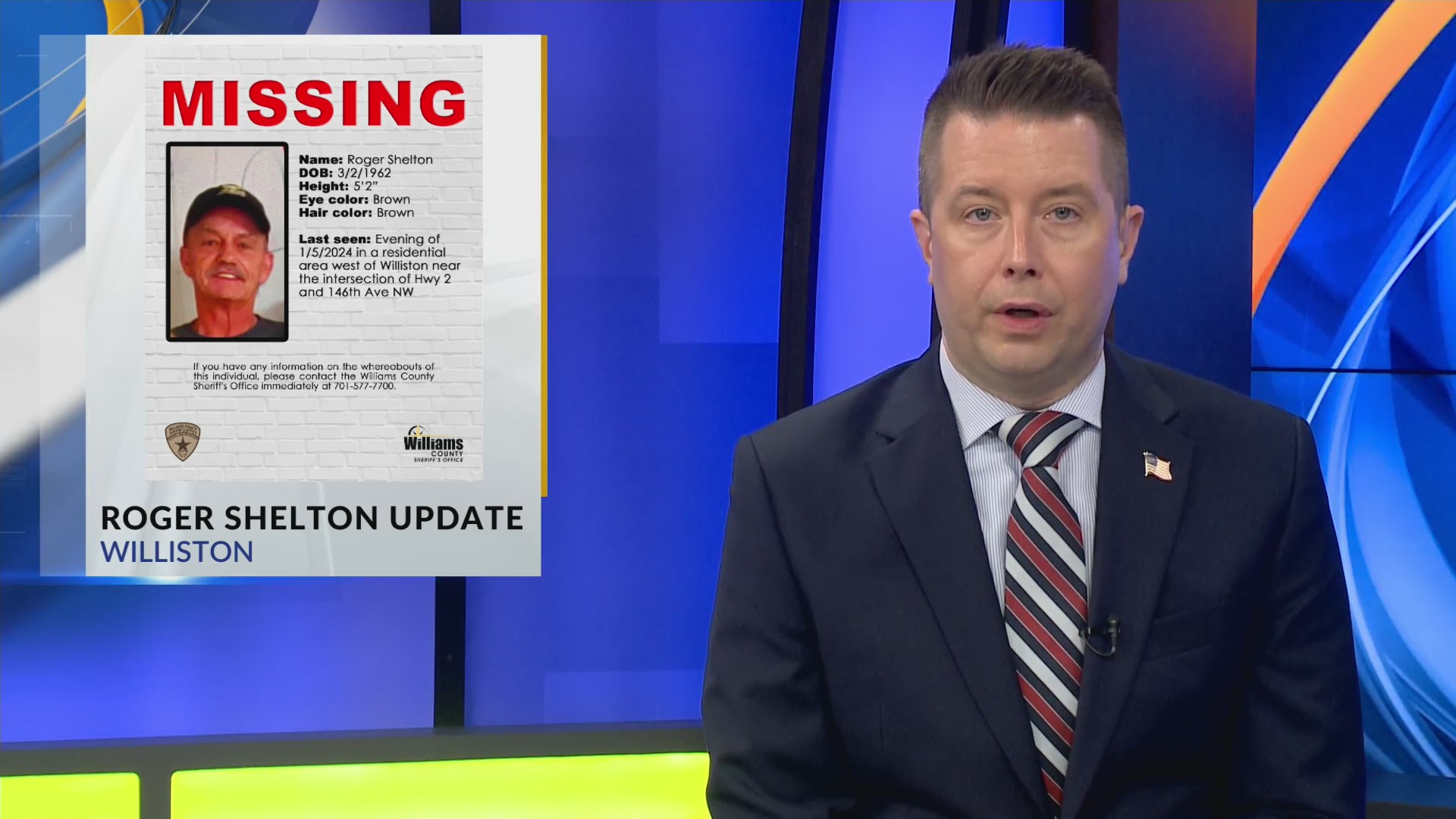 Roger Shelton’s disappearance: New information shared – KX NEWS