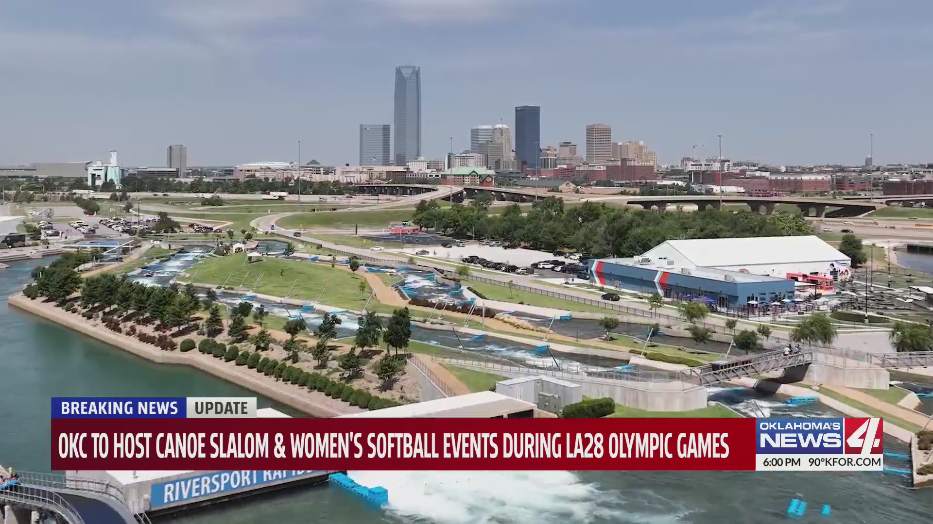 OKC to host canoe slalom & women’s softball events during LA28 olympic ...