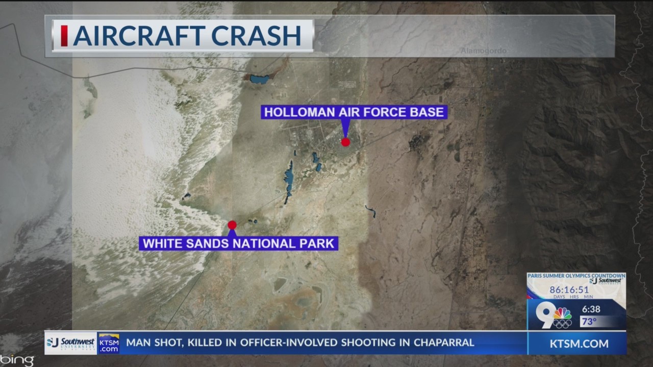 Holloman AFB: Fighter jet crashes at White Sands National Park – WKRN ...