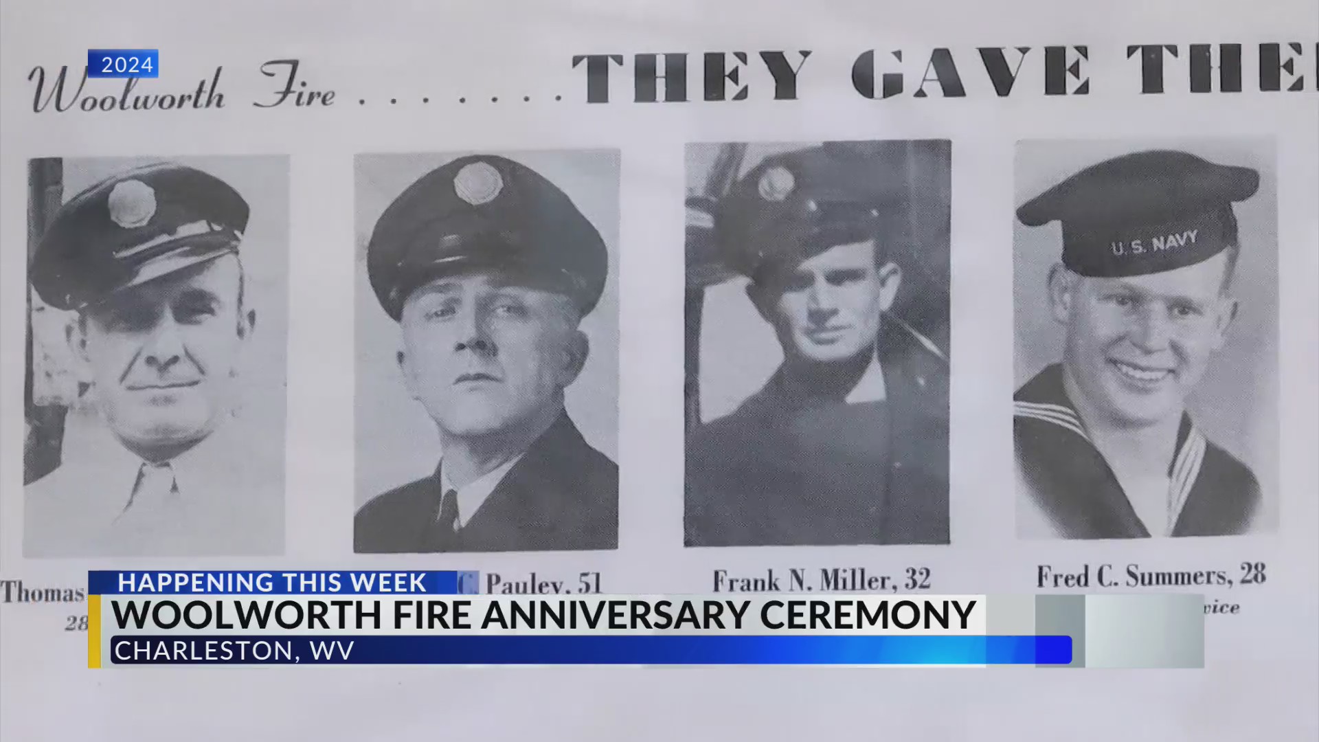 Charleston Fire Department to commemorate 76th anniversary of fatal ...