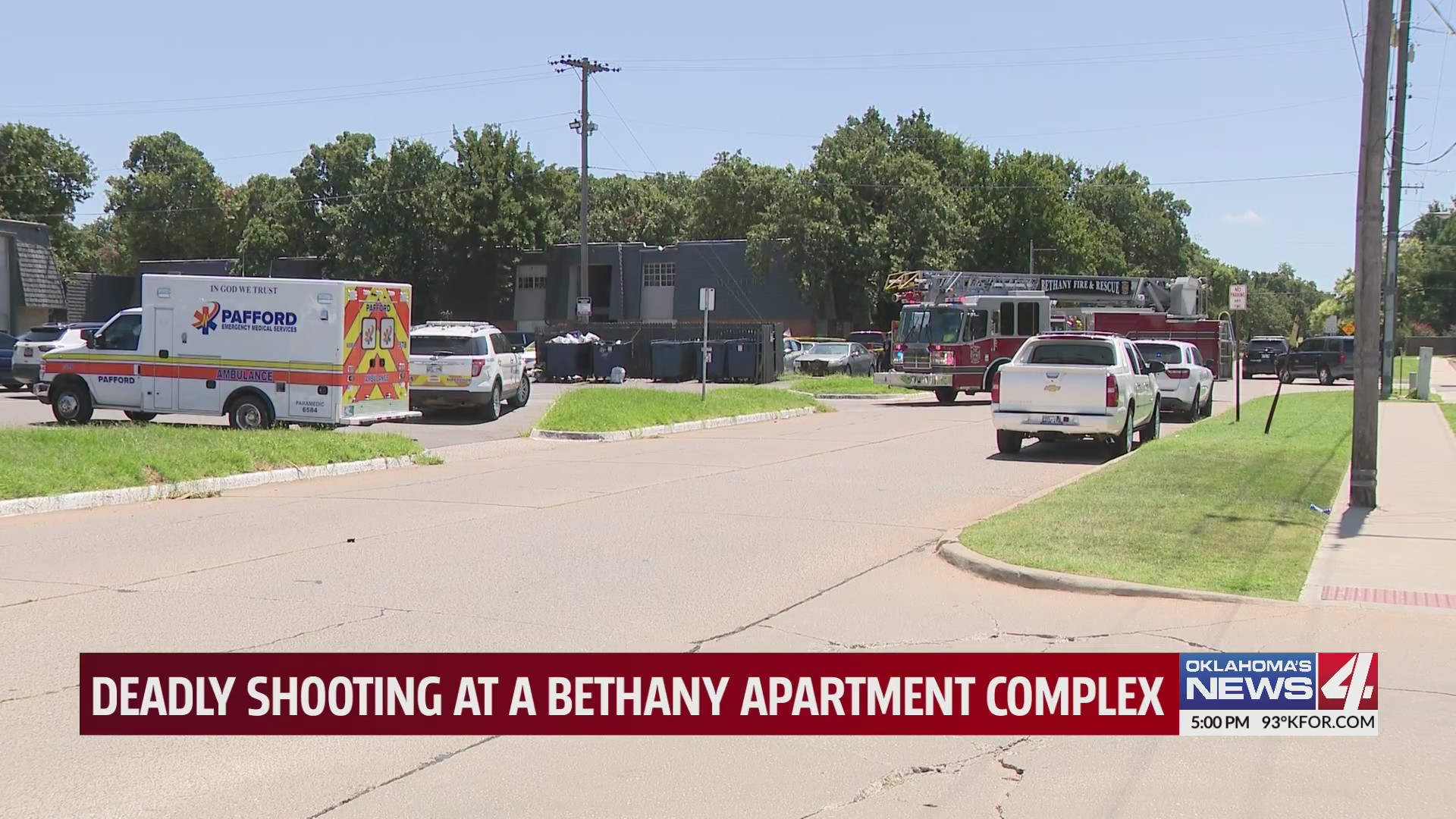 Deadly shooting at a Bethany apartment complex – KFOR.com Oklahoma City