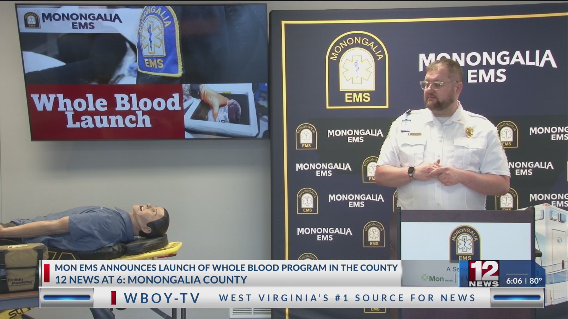 Monongalia EMS launching Whole Blood Program throughout the county ...