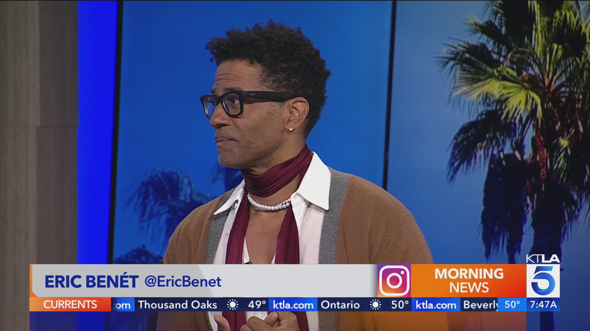 Eric Benét talks about his new music and being on tour – KTLA
