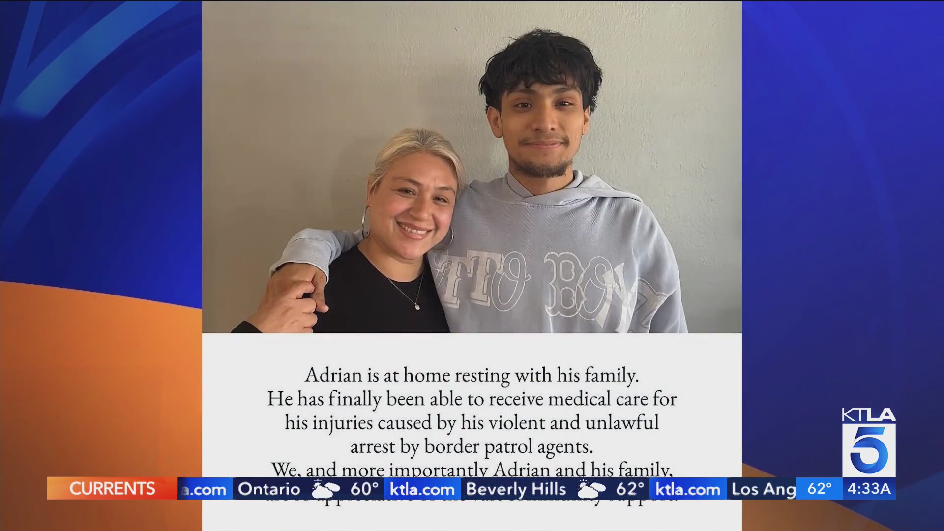 US citizen detained by federal agents in Pico Rivera is back home – KTLA