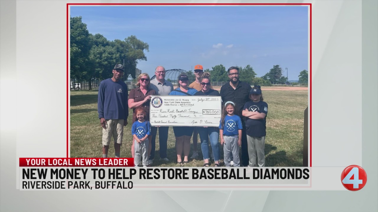 New diamond, t-ball diamond coming to Riverside Park – News 4 Buffalo