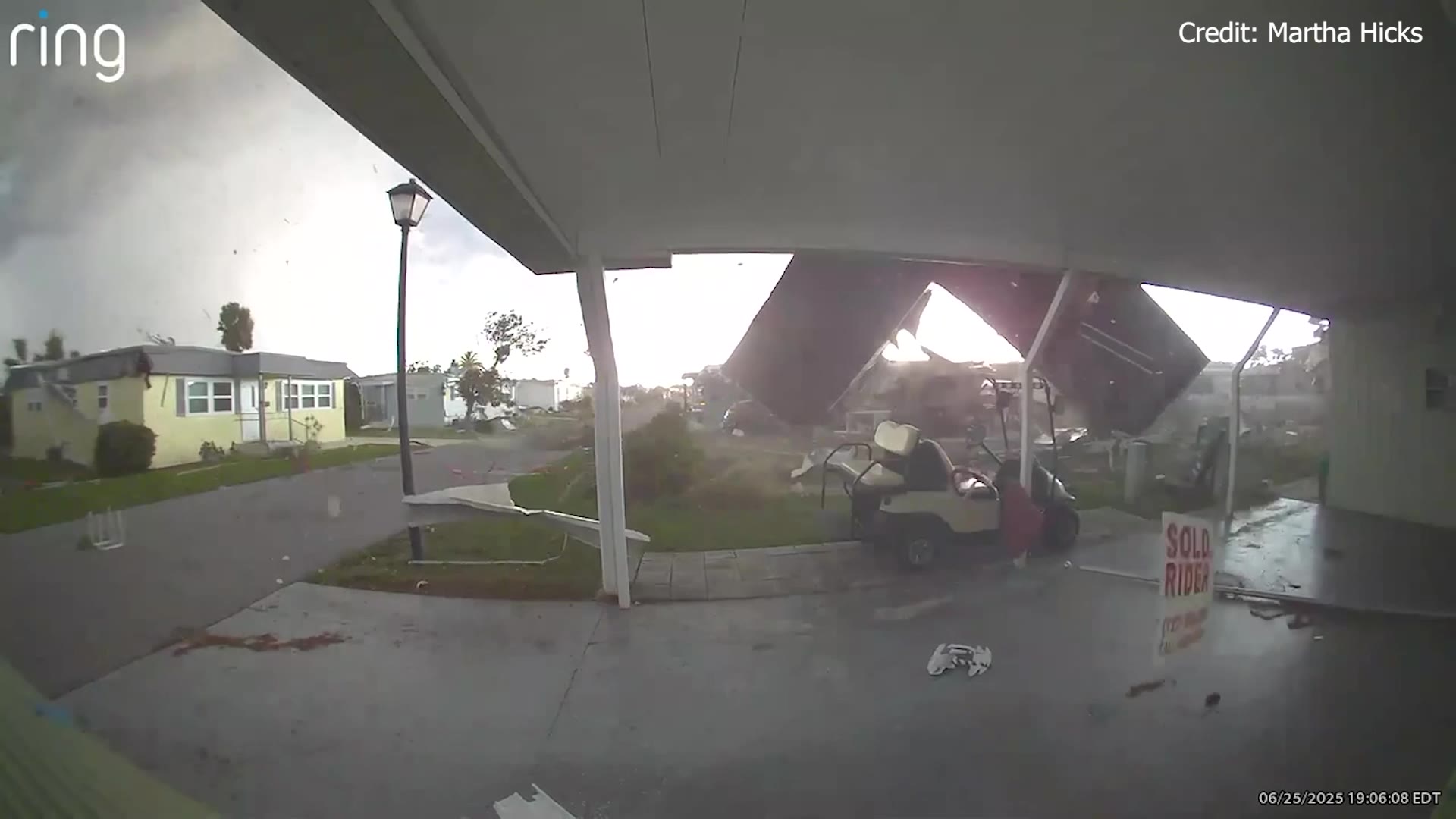 WATCH: Ring camera captures moment tornado rips through Largo ...