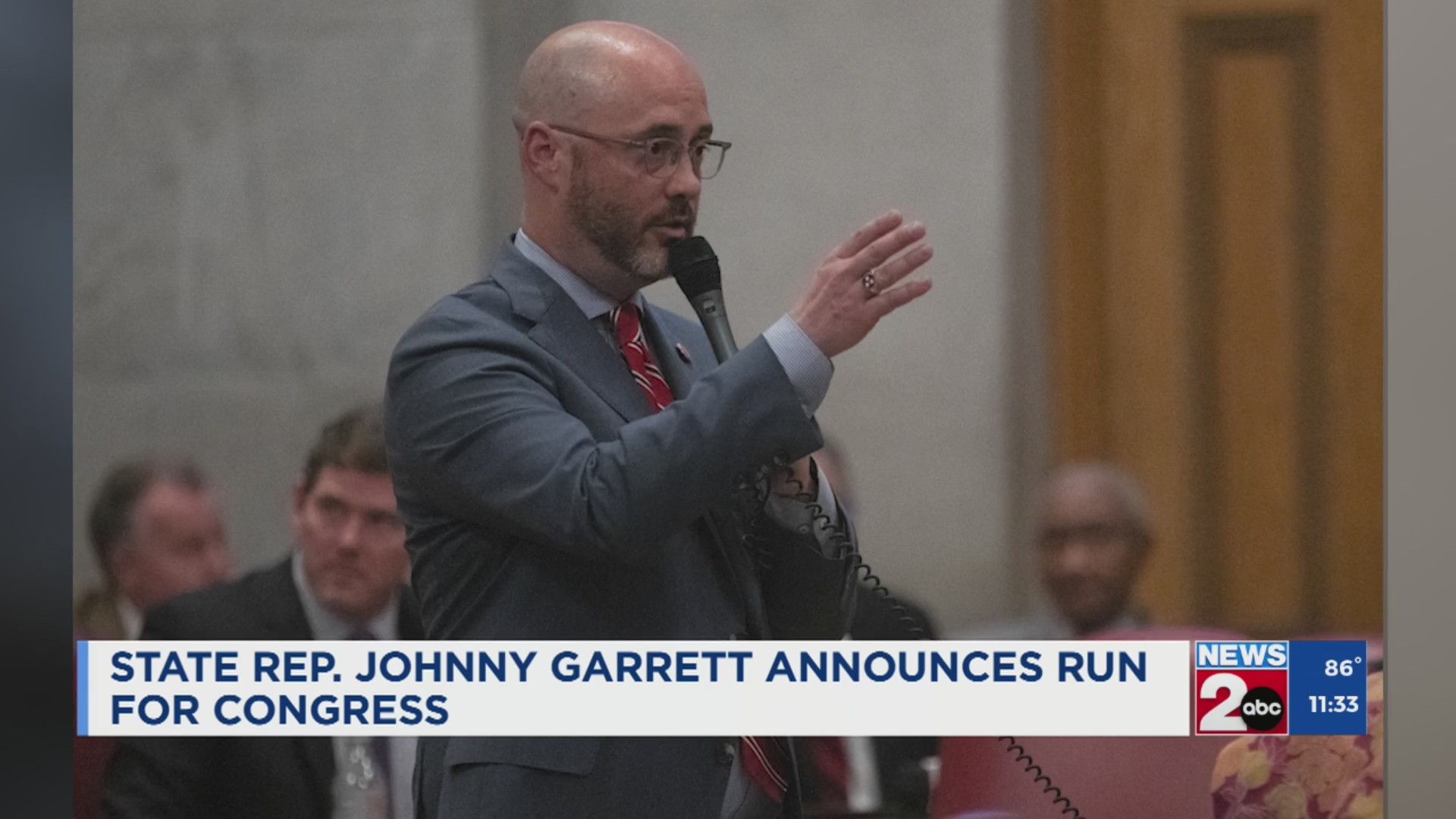 Rep. Johnny Garrett announces run for Congress – WKRN News 2