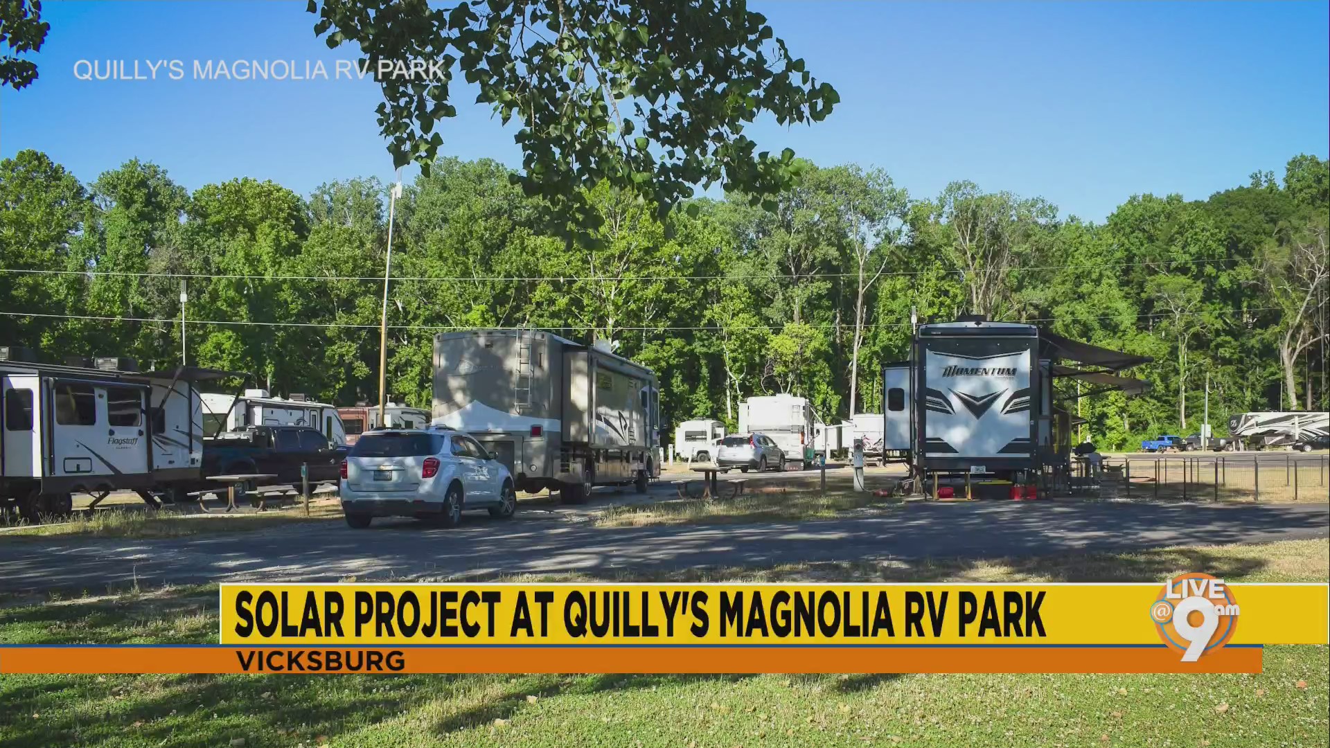 Solar Project at Quilly’s Magnolia RV Park – WJTV