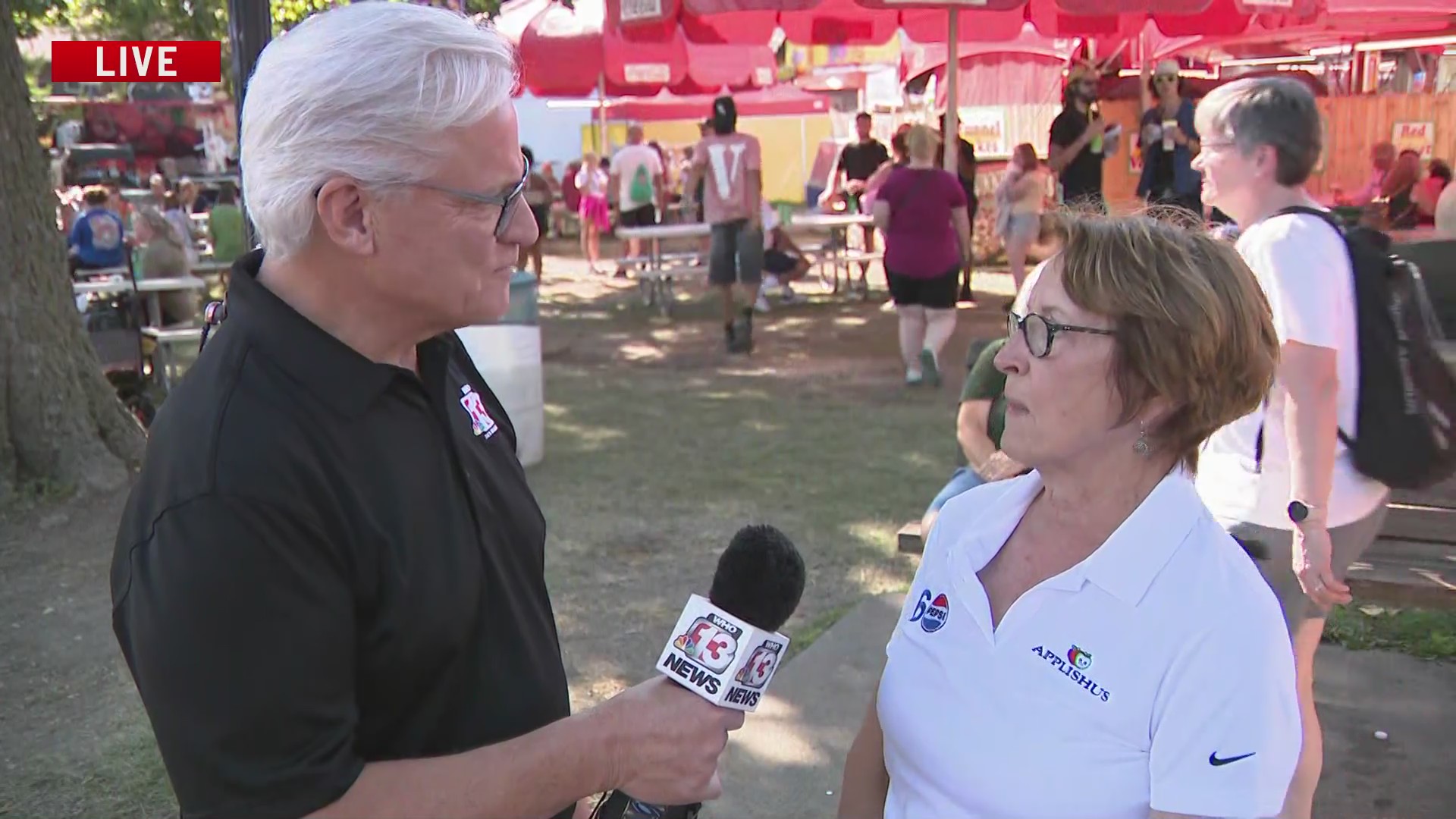 Ed Wilson live at day 7 of the Iowa State Fair – who13.com