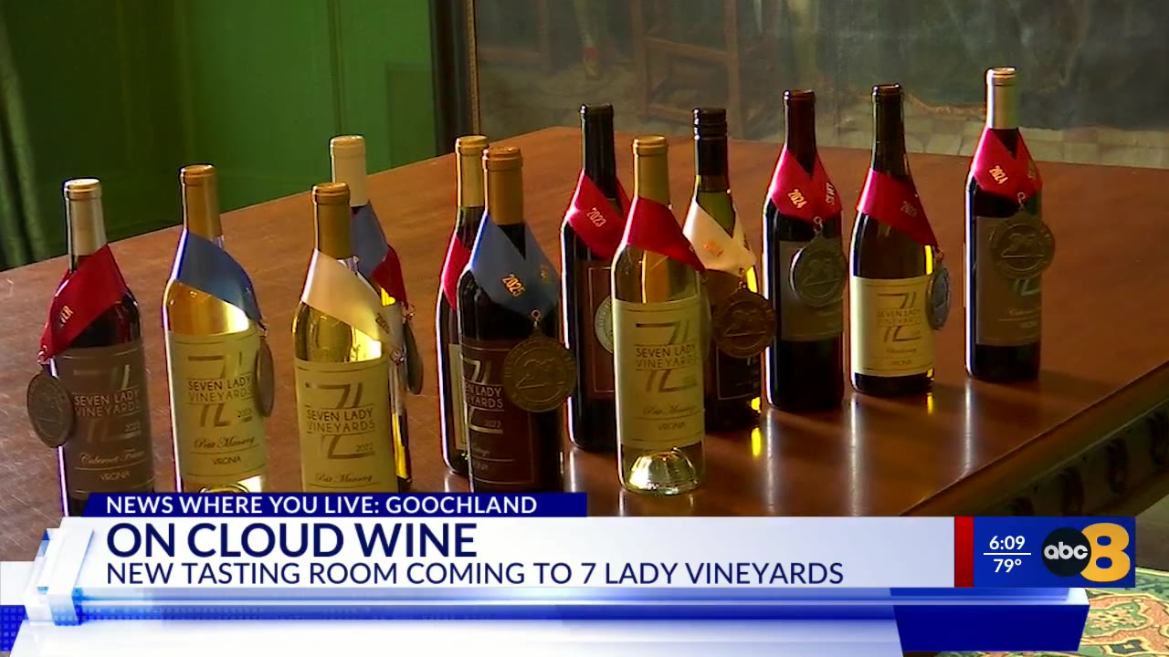 On cloud wine! Dover Hall prepares for new 7 Lady Vineyards tasting ...