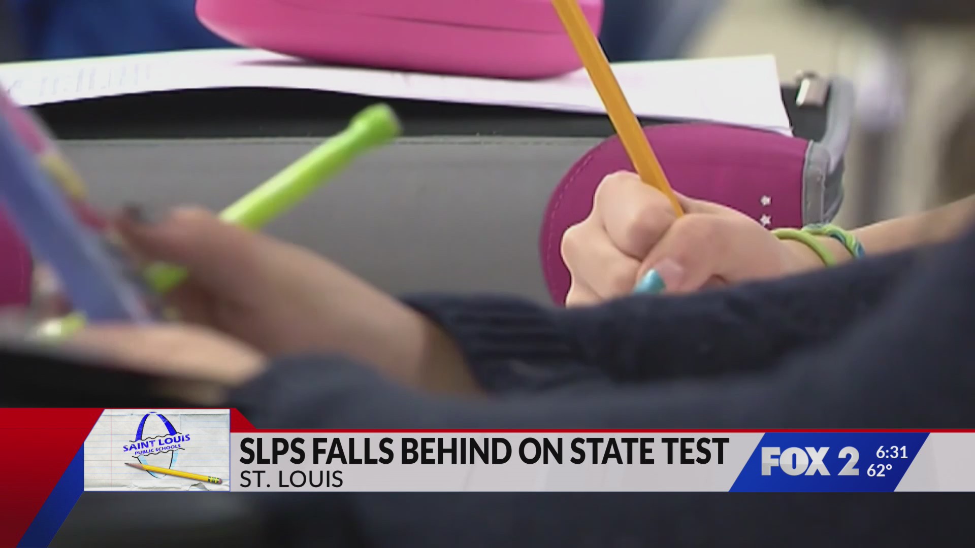 SLPS falls behind on state test for 4th year in row – FOX 2