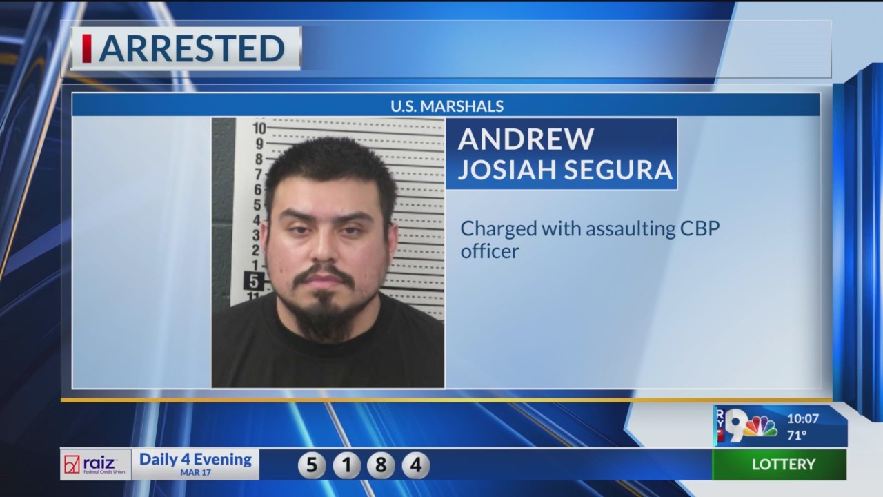 Man facing charge after he allegedly assaults CBP officer – KTSM 9 News