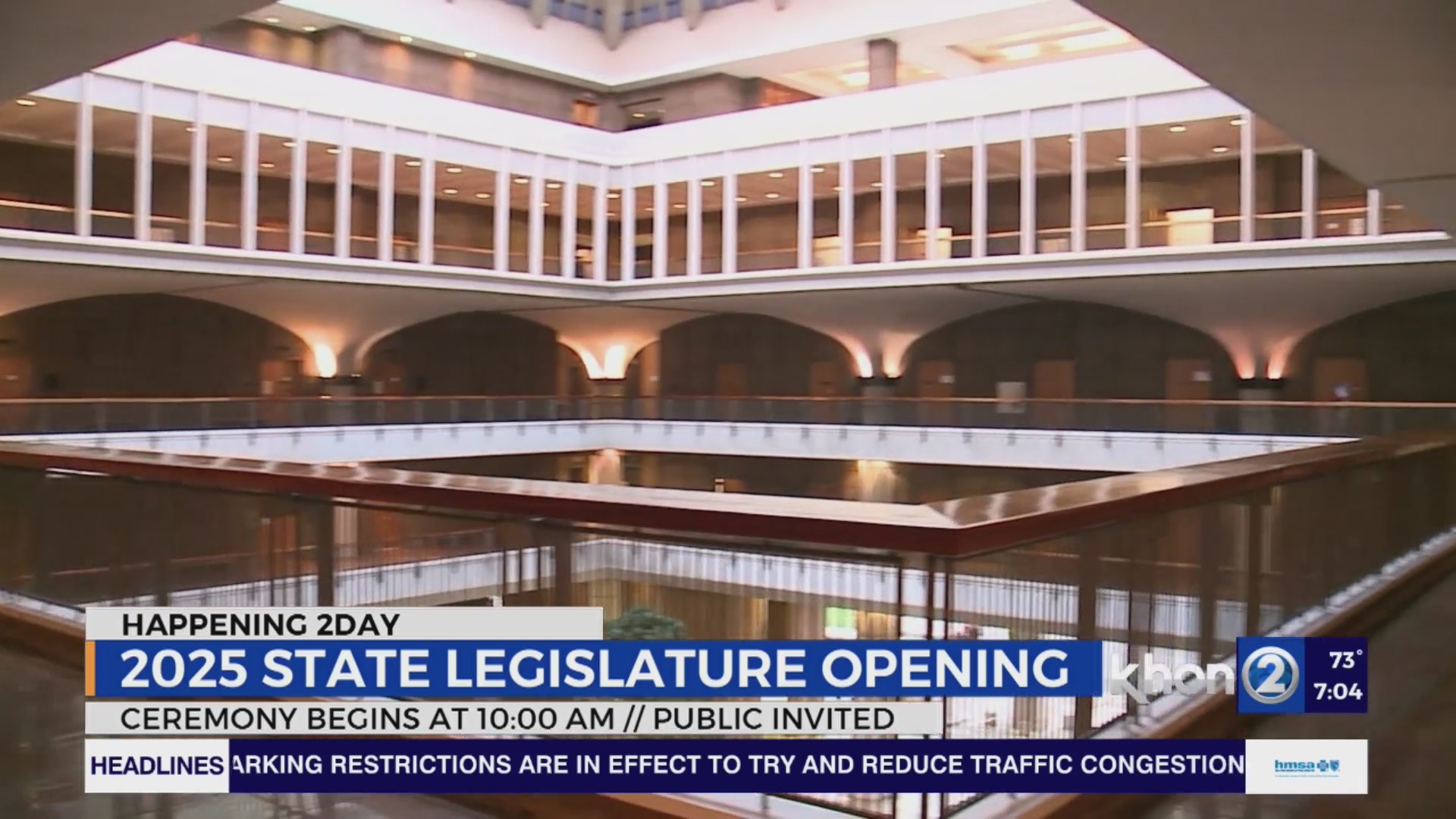 Hawaii State Legislature commences 2025 session — House Majority Leader ...