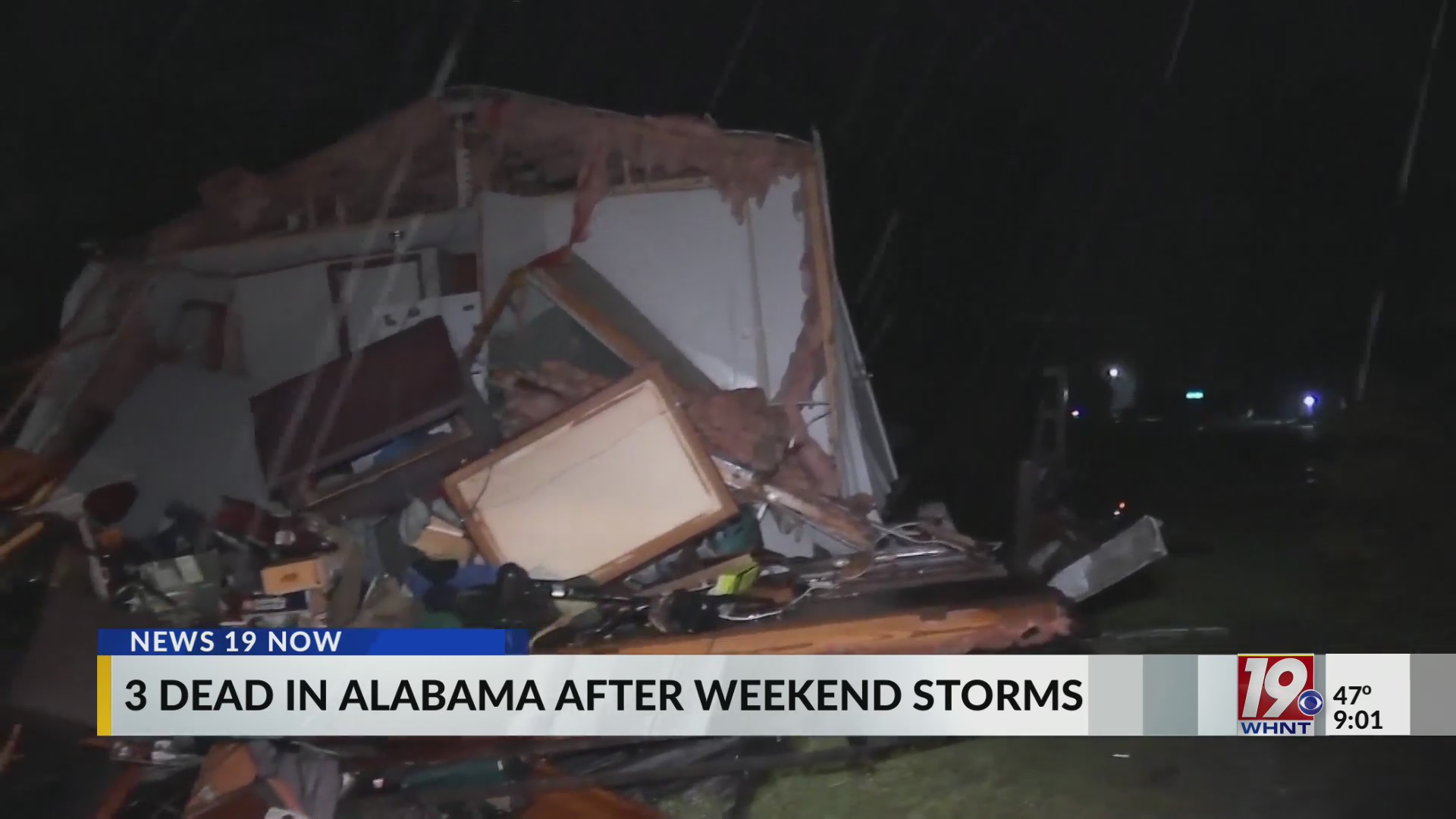 Alabama Death Toll Rises To 3 After Saturday’s Storms | March 16, 2025 ...