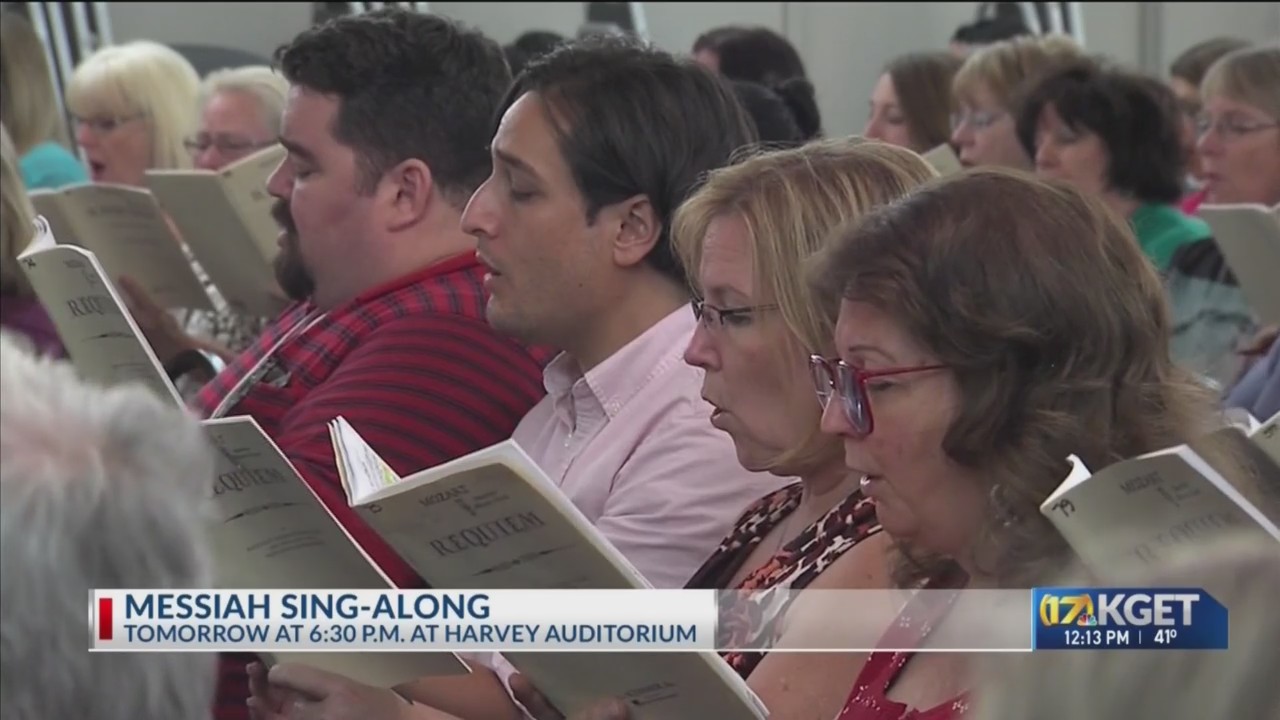 Messiah Sing-Along happening at Harvey Auditorium Tuesday – KGET 17 News