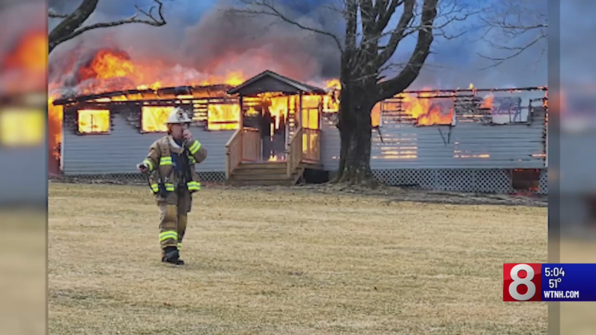 Cabins damaged, firefighter injured after fire at Kent camp – WTNH.com