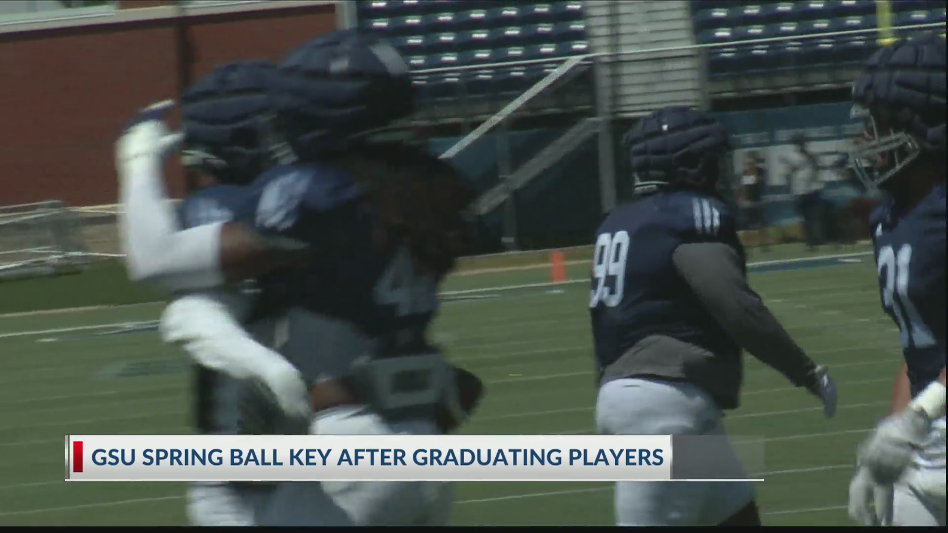 Spring practice provides GSU key opportunity to replace seniors – WSAV-TV