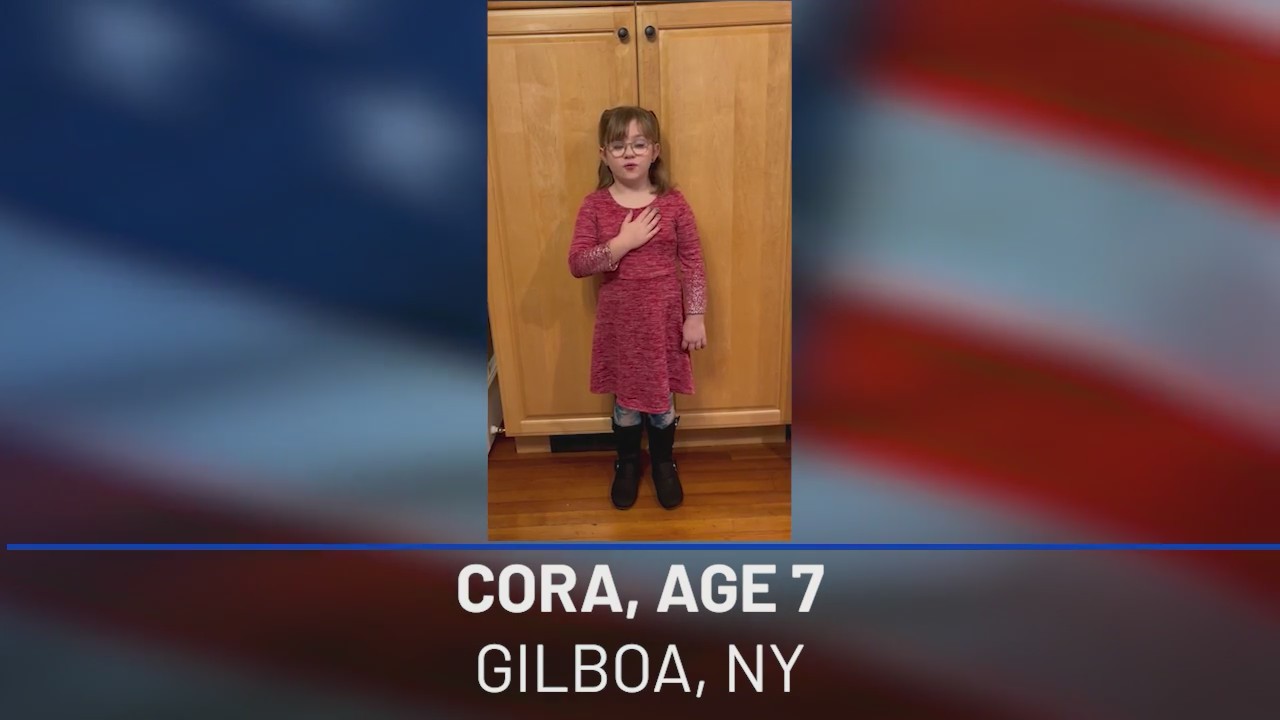 Cora gives us our daily pledge of allegiance – NEWS10 ABC