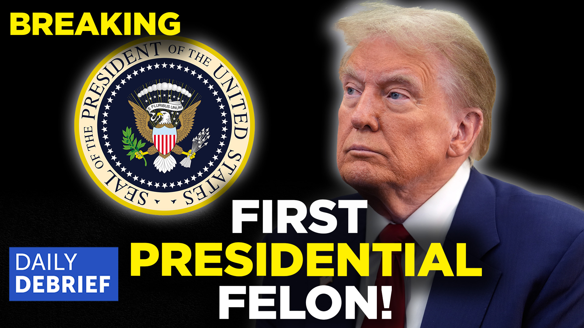 BREAKING: Trump Sentenced In Hush Money Case, Convicted Felon AVOIDS ...