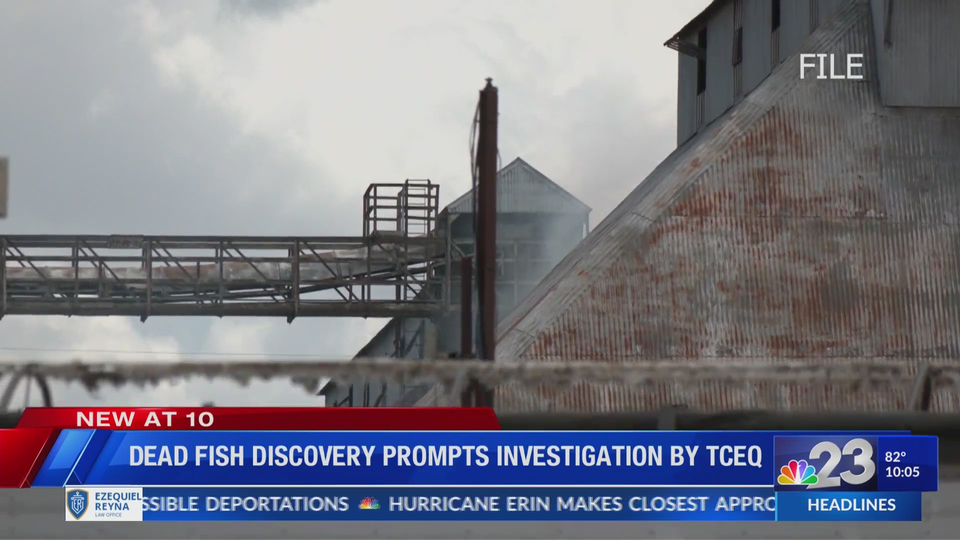 Dead fish Discovery Prompts Investigation by TCEQ – KVEO-TV