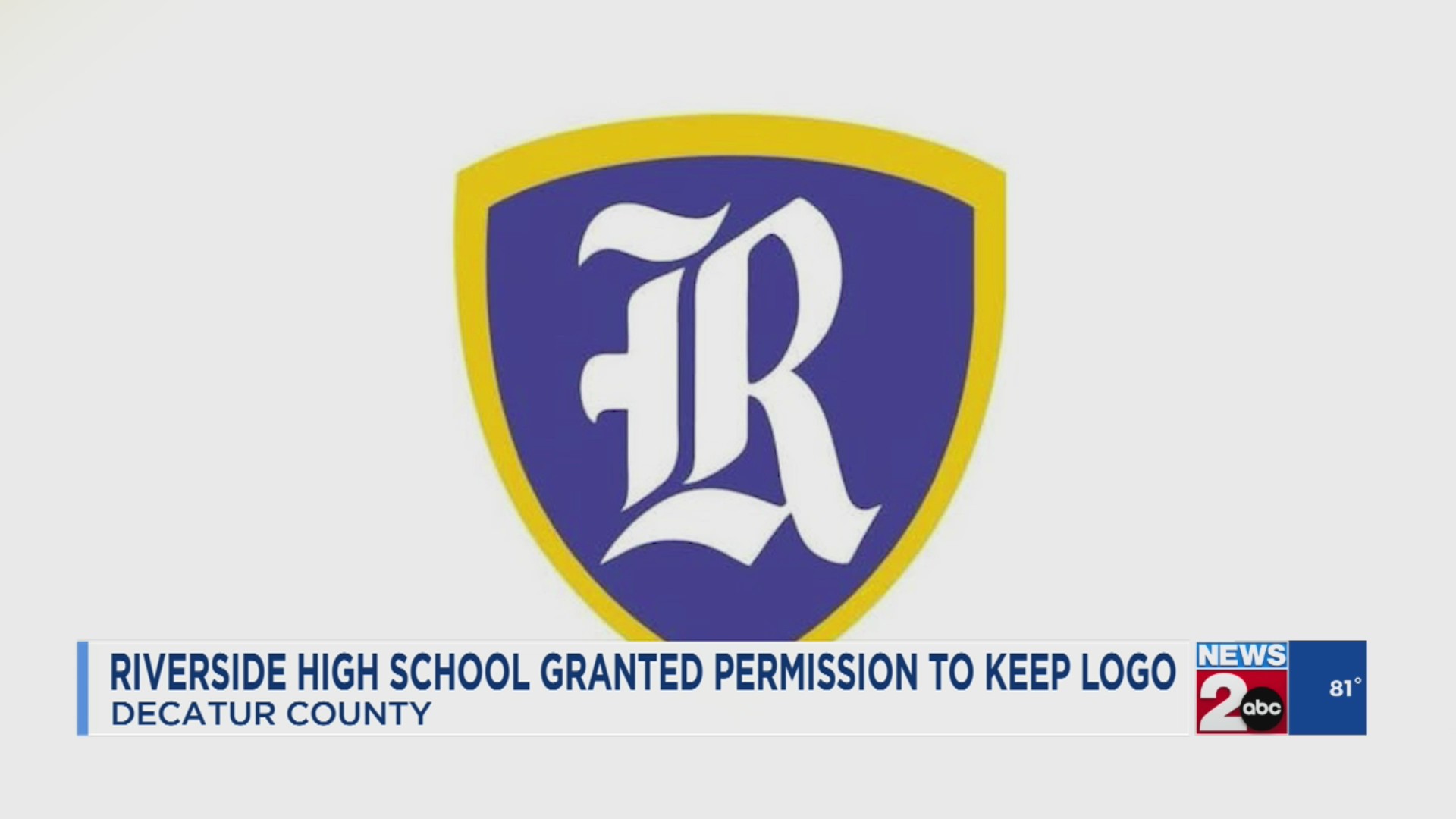 Riverside High School granted permission to keep logo – WKRN News 2